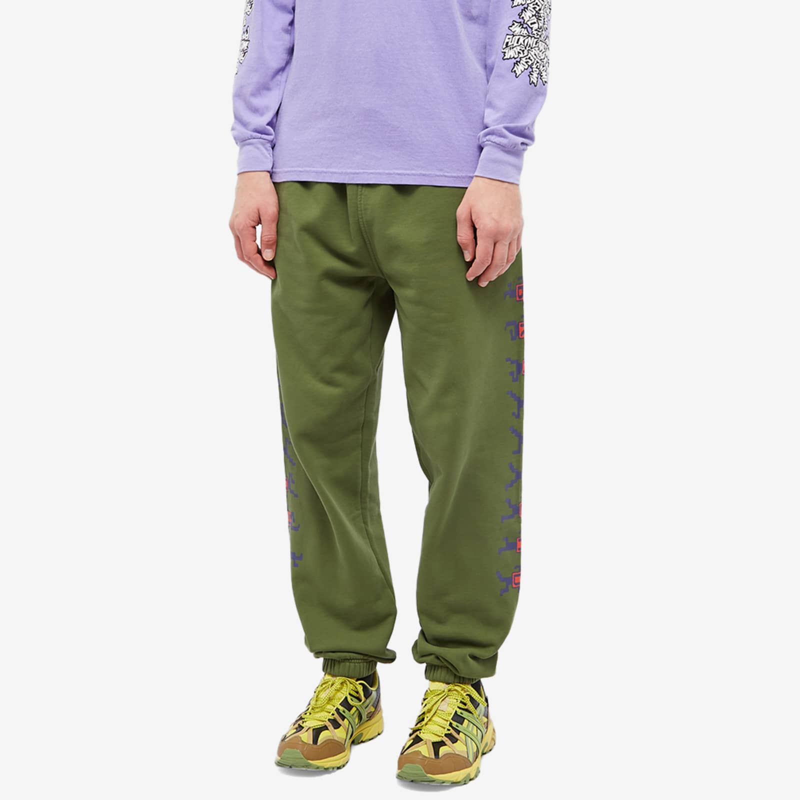 Brain Dead Box Man Sweat Pant Green | END. (HK)