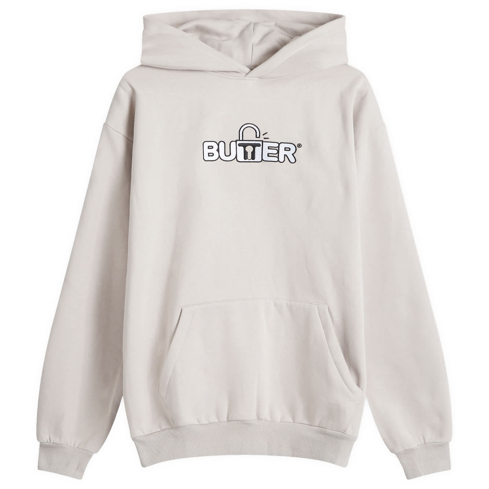 Butter Goods Lock Hoodie Cement | END. (HK)