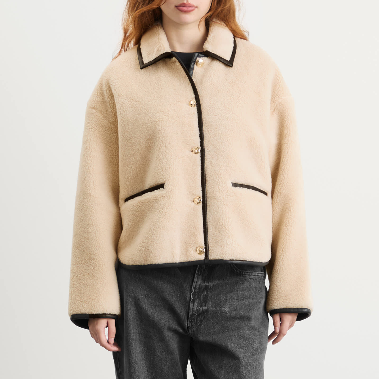 Anine Bing Camden Jacket Cream | END. (AT)