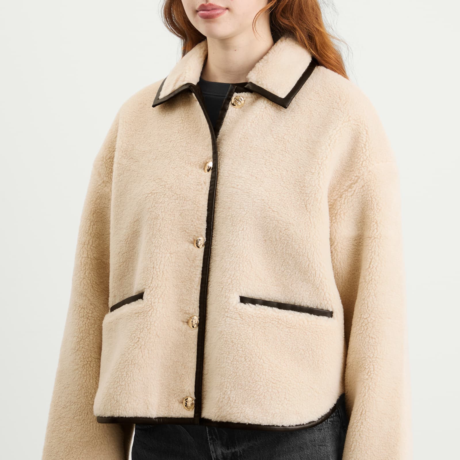 Anine Bing Camden Jacket Cream | END. (AT)