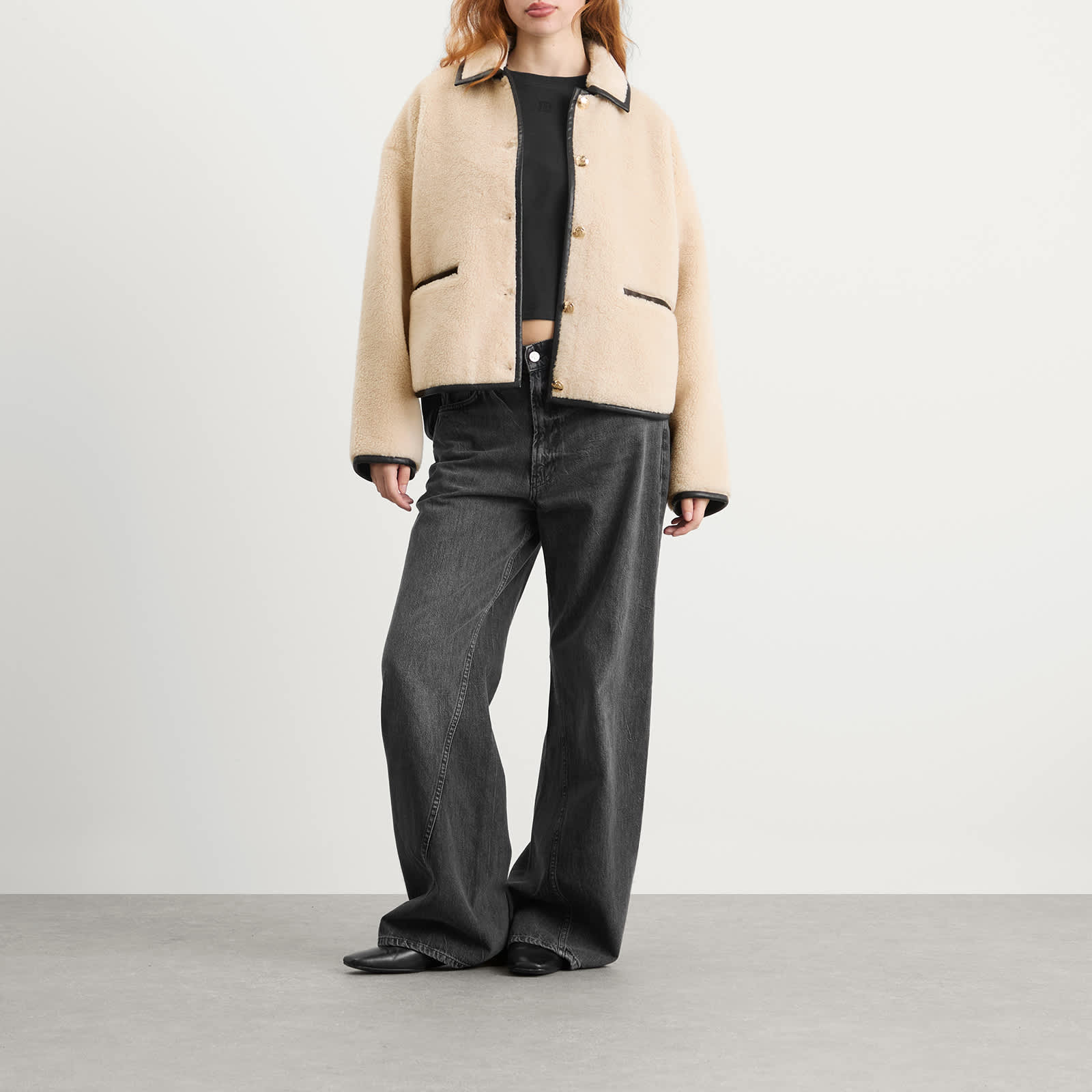 Anine Bing Camden Jacket Cream | END. (AT)