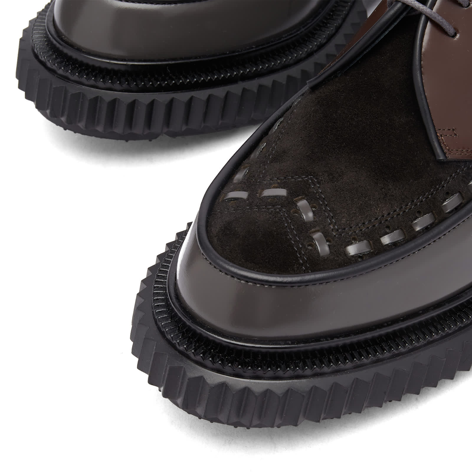 Adieu x Undercover Type 195 Leather Derby Dark Brown | END. (HK)