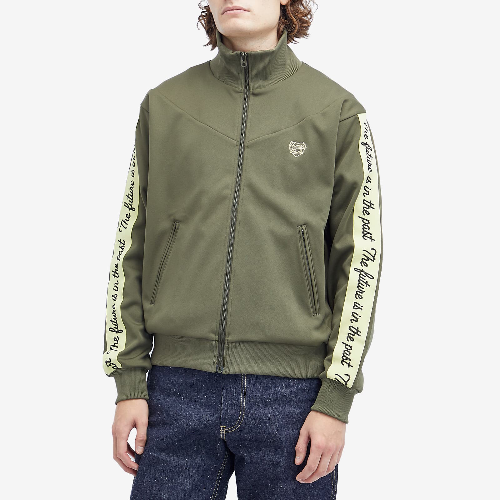 Human Made Track Jacket Olive | END. (JP)