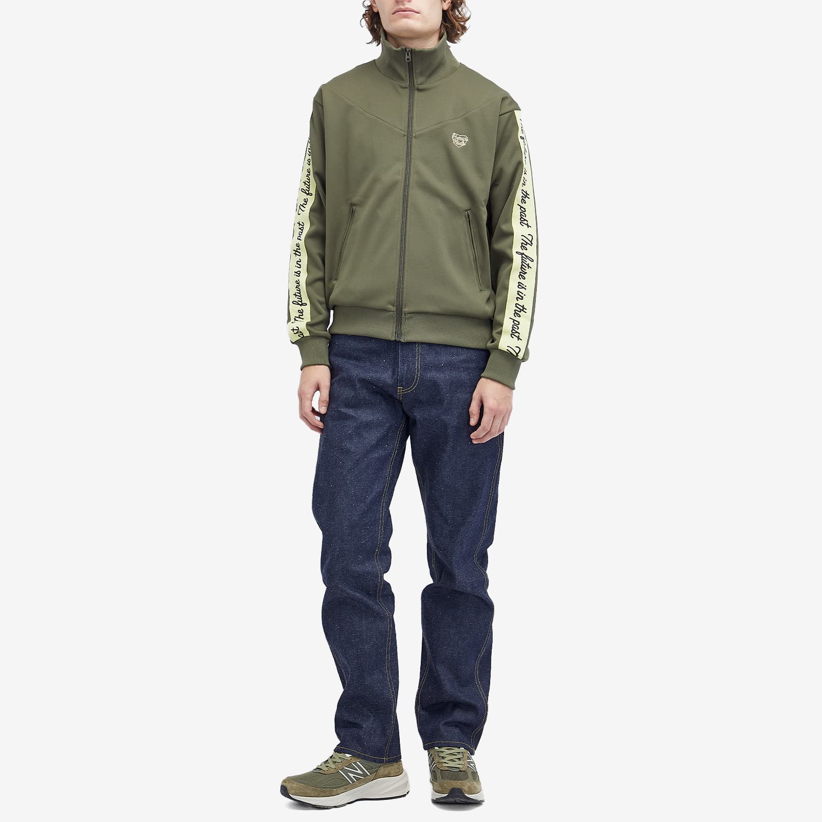 Human Made Track Jacket Olive | END. (JP)