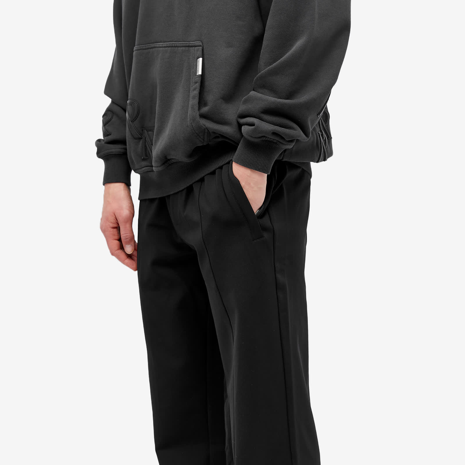 Represent Relaxed Tracksuit Pant Black | END. (GB)