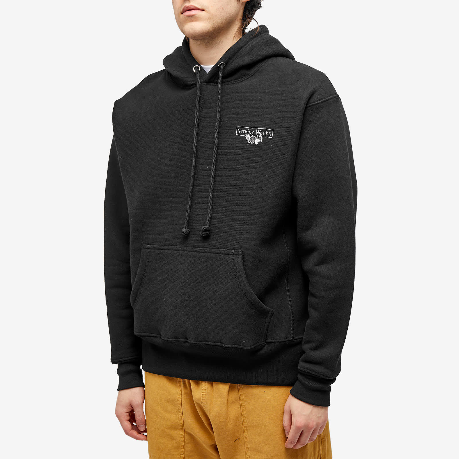 Service Works Scribble Logo Hoodie Black | END.