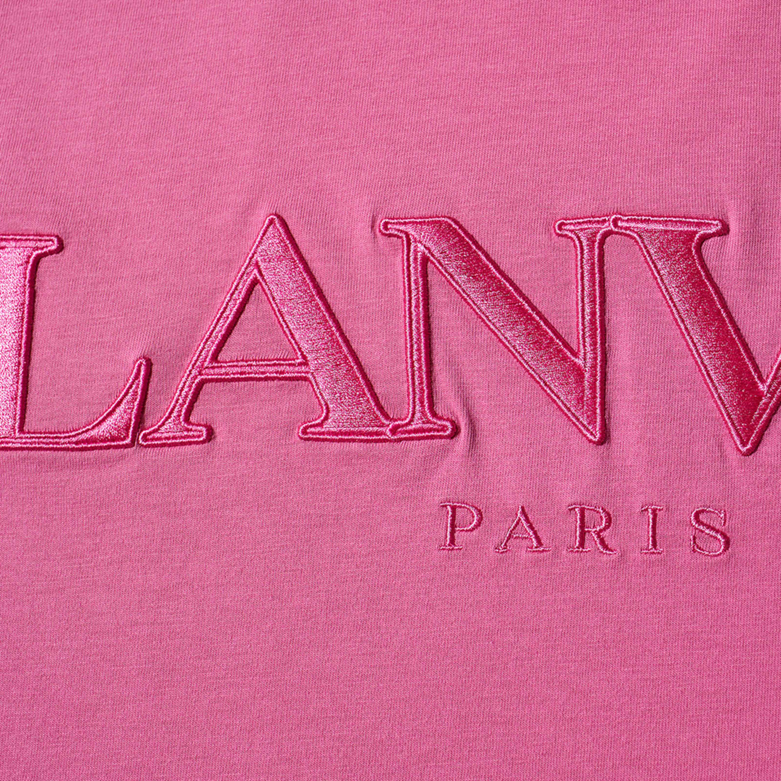 Lanvin Logo T-Shirt Flamingo Pink | END. (US)