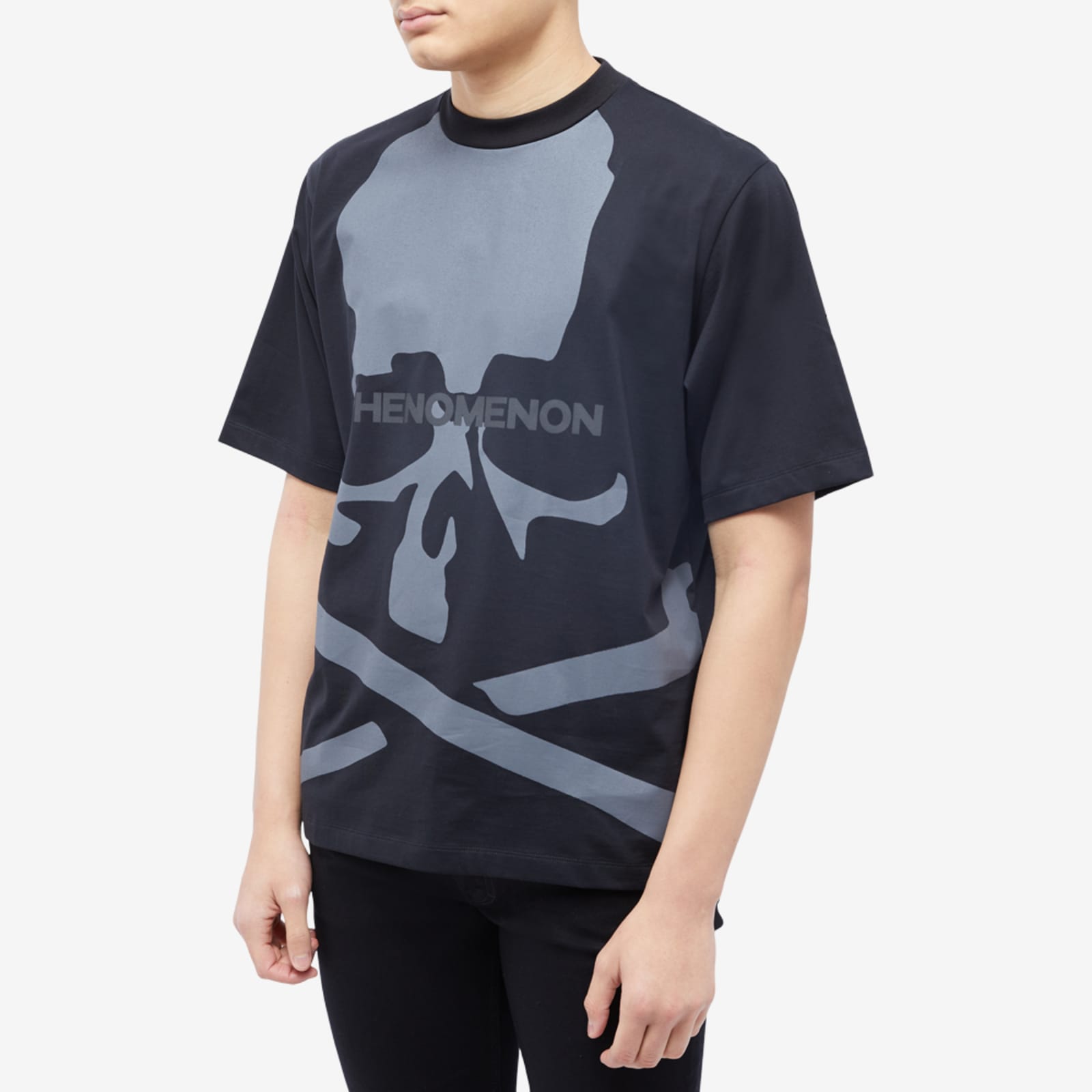 Phenomenon x Mastermind WORLD PHMN EYE Skull T-Shirt Black | END.