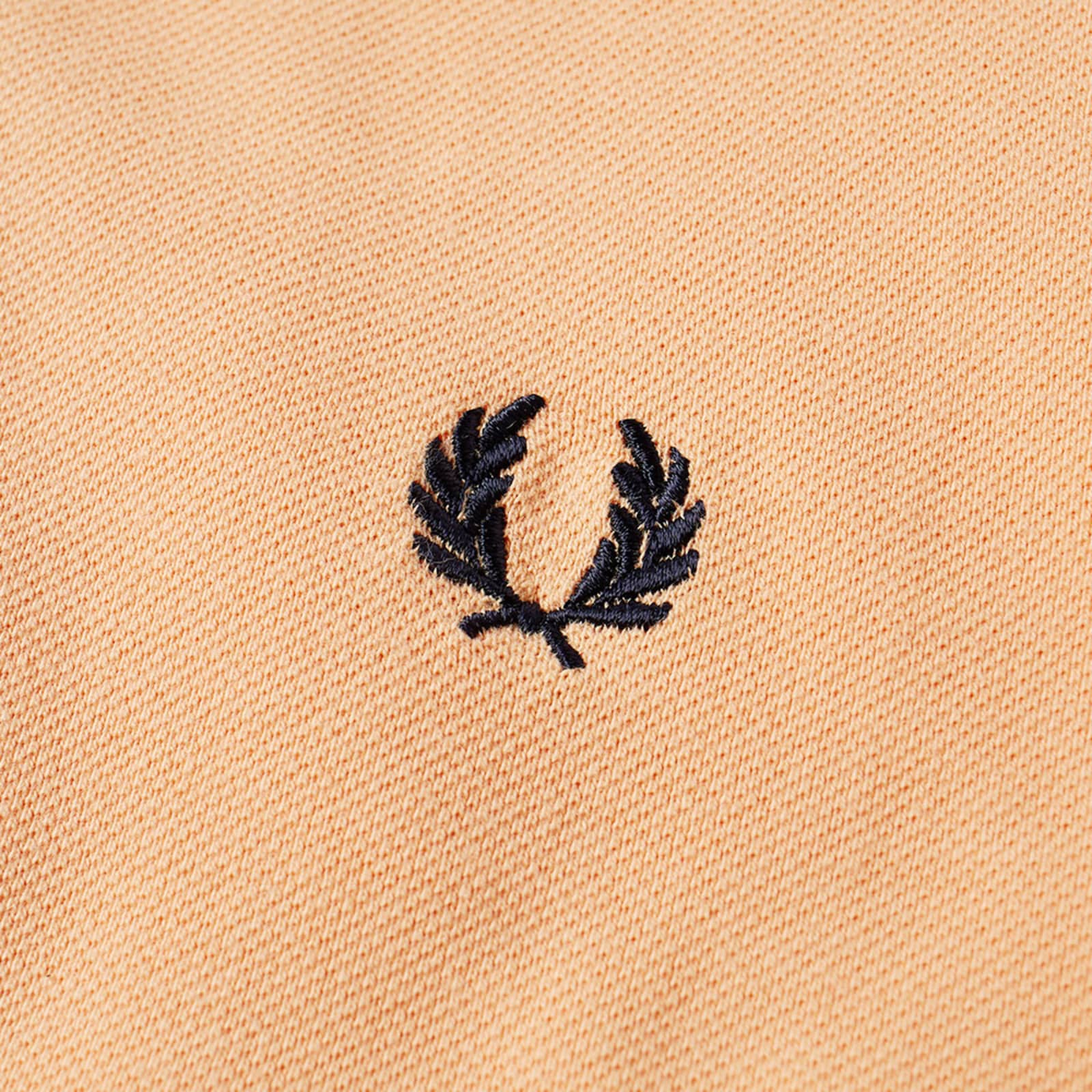 Fred Perry Reissues Originals Contrast Rib Polo Apricot Nectar & Navy | END. (US)