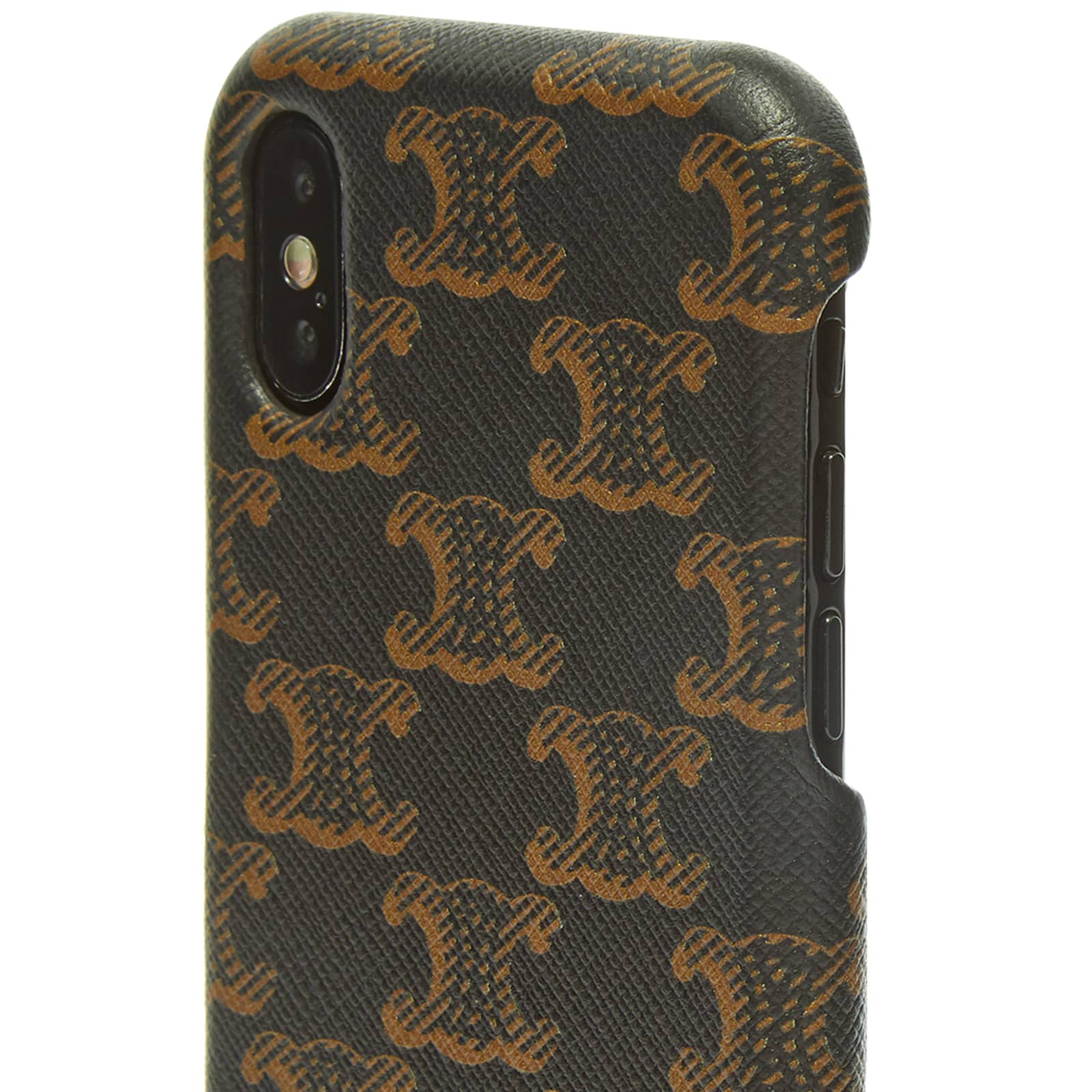 Celine iPhone X Monogram Case Black | END. (TW)