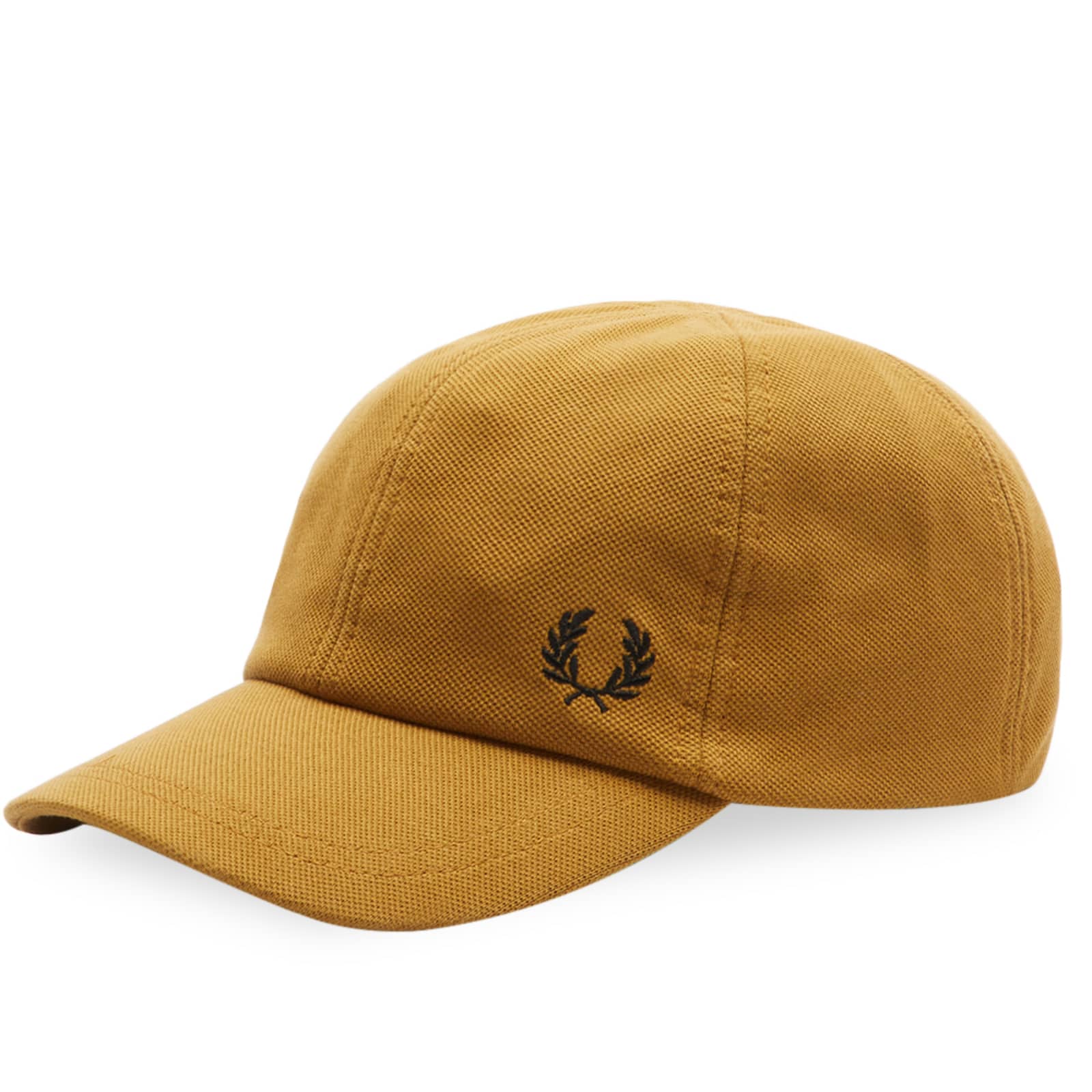 Fred Perry Pique Classic Cap Dark Caramel | END. (KR)