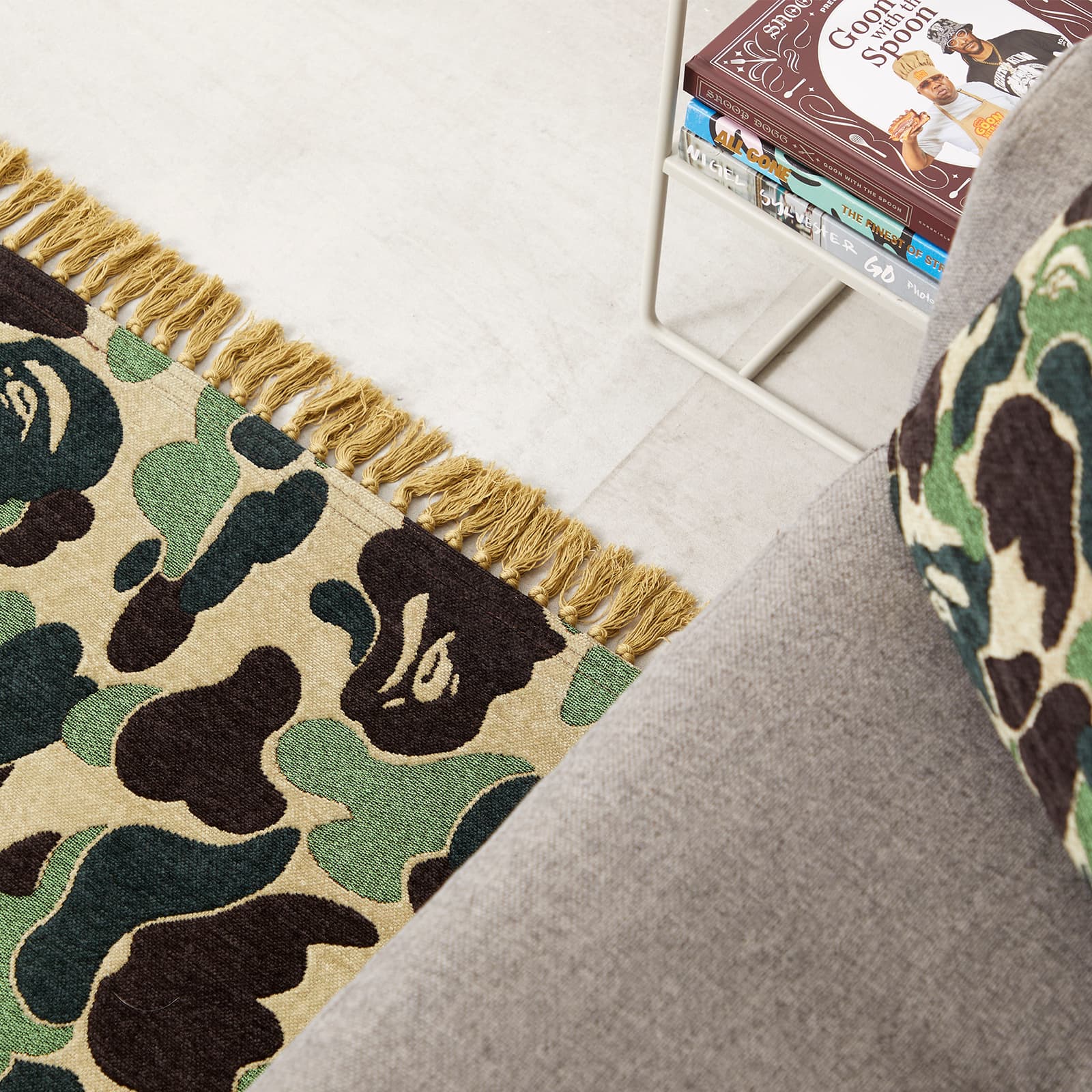 A Bathing Ape Abc Camo Rug Green | END. (GB)