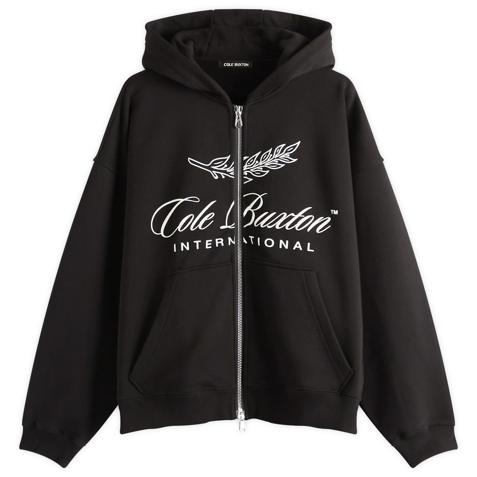 Cole Buxton International Zipped Hoodie Black | END. (GB)