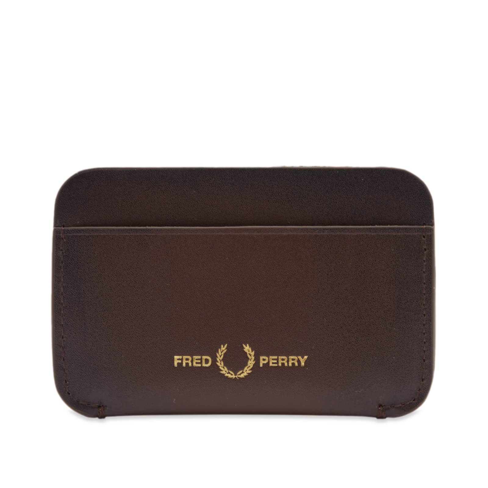Fred Perry Burnished Leather Cardholder Oxblood | END. (GB)
