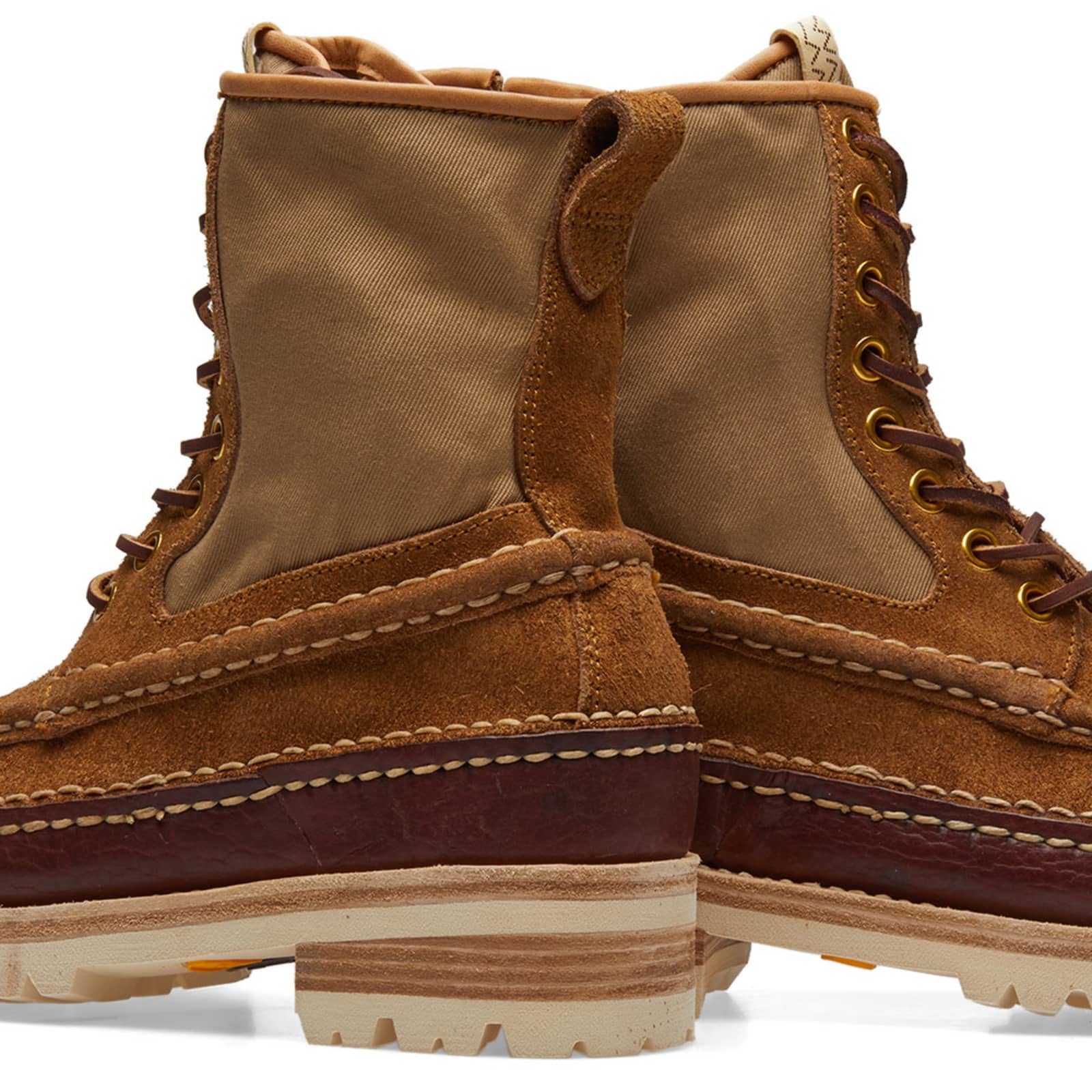 Visvim Grizzly Hi-Folk Veggie Suede Camel | END. (GB)