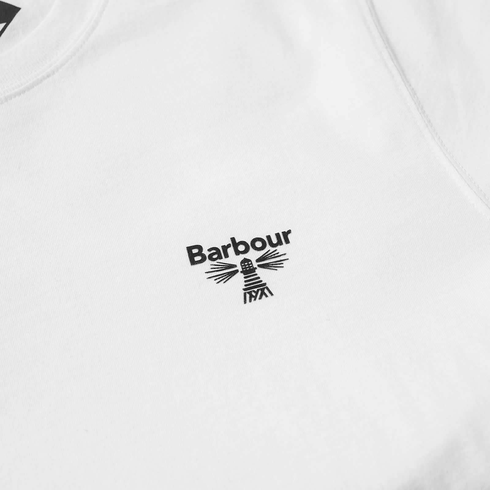 Barbour Beacon Small Logo T-Shirt White | END. (GB)