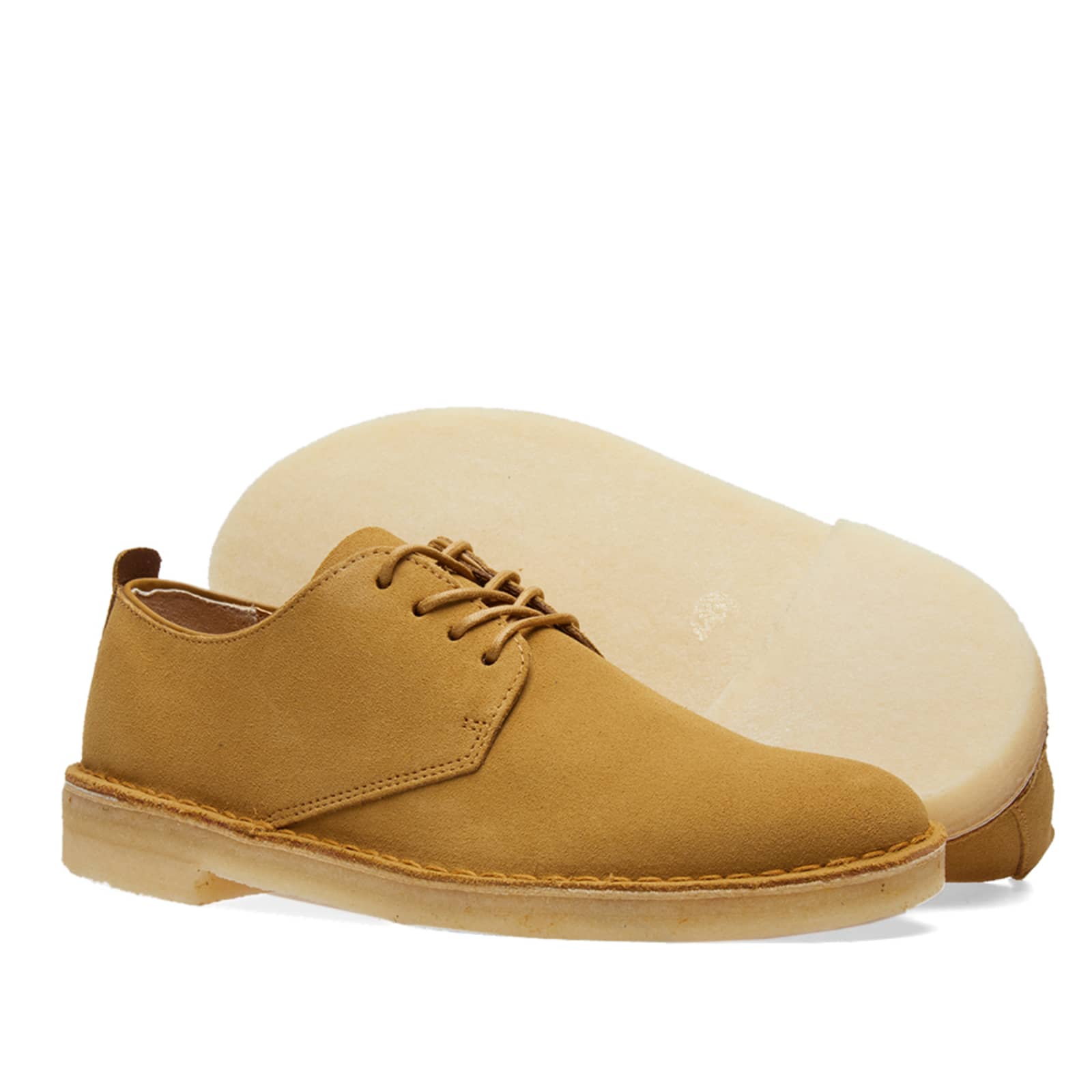 Clarks Originals Desert London Dark Ochre Suede | END. (US)