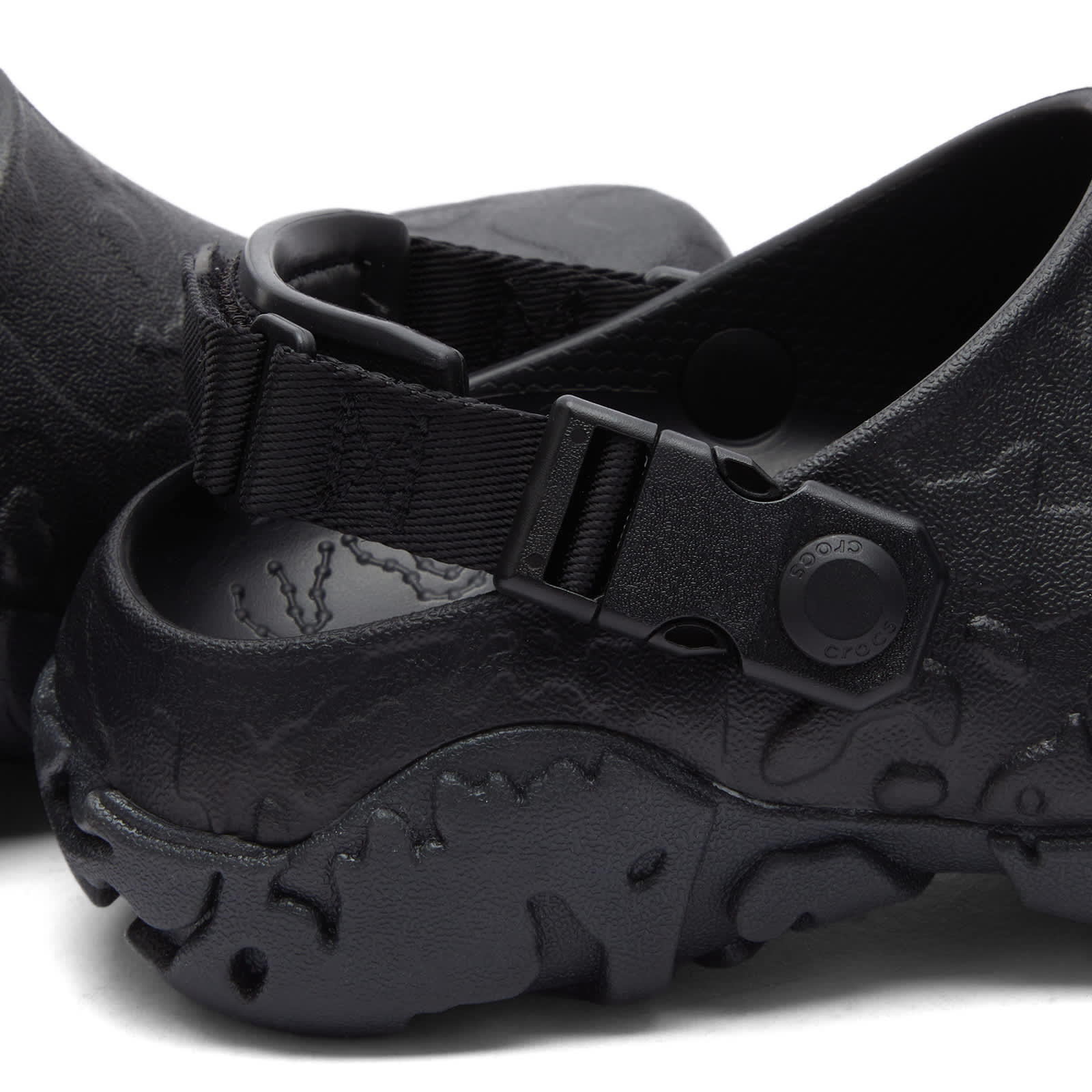Crocs All-Terrain Atlas Clog Black & Black | END. (SG)