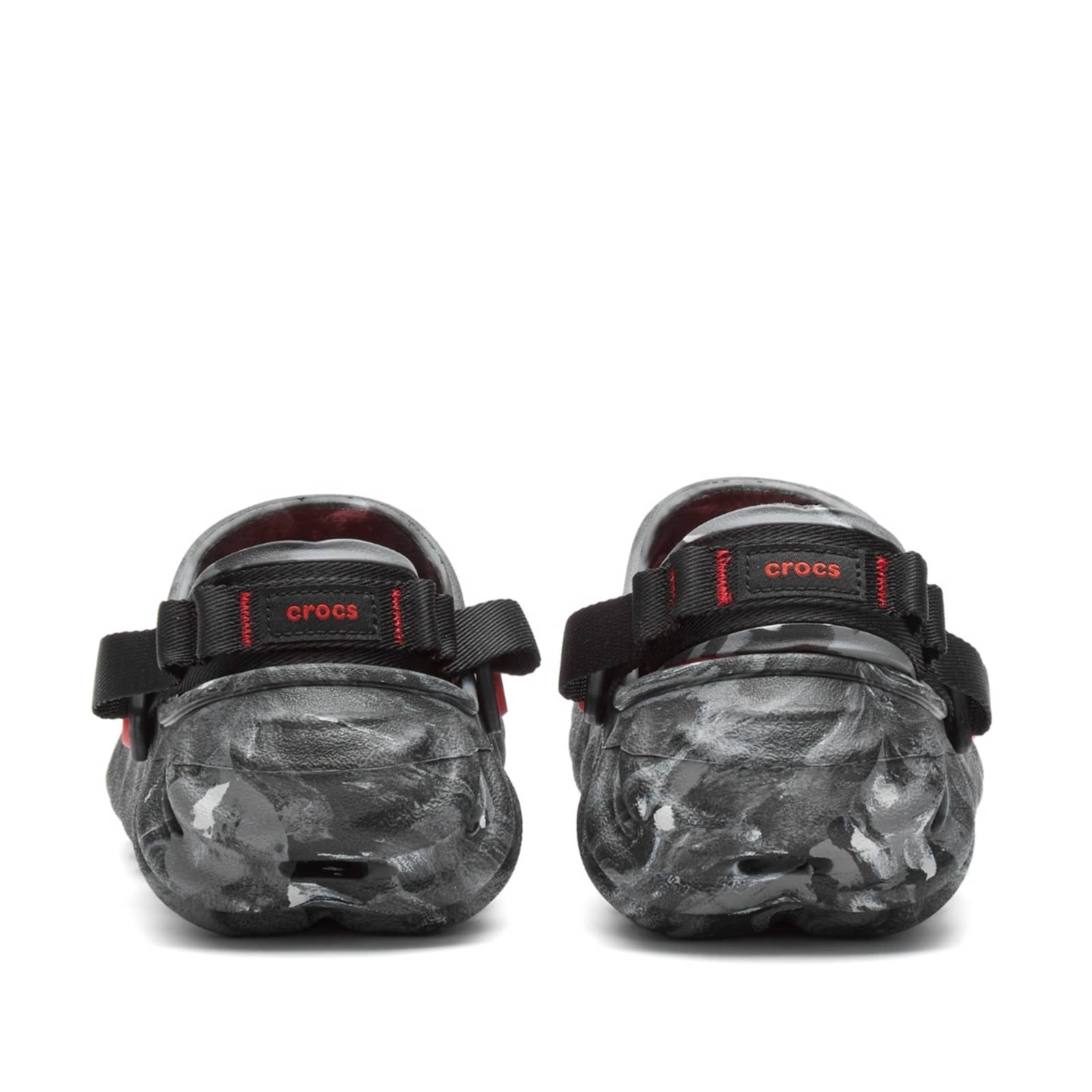 Crocs Echo Marbled Clog Black & Flame | END. (HK)