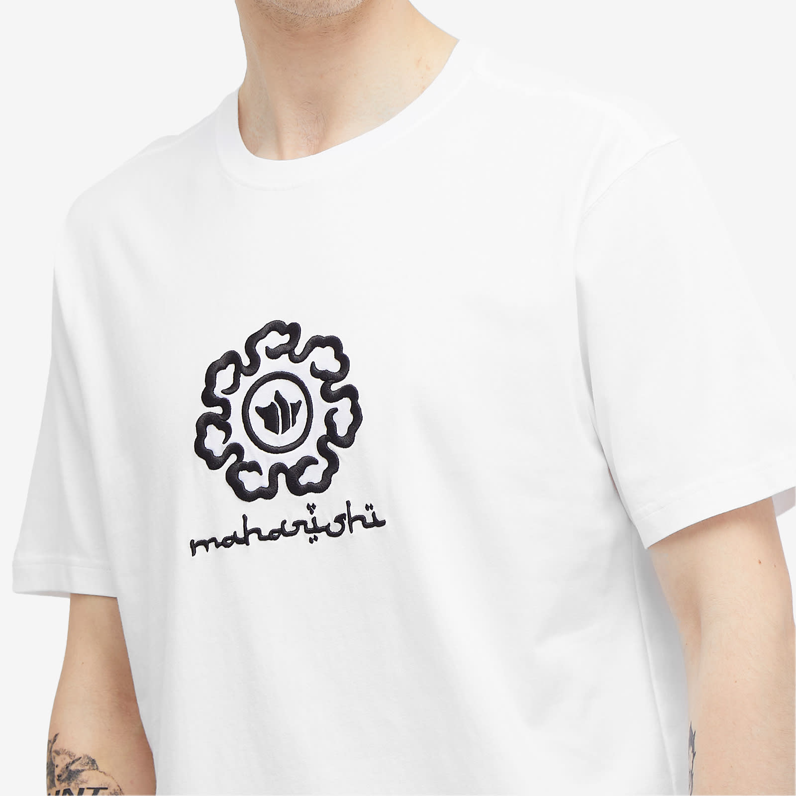 Maharishi Spiral Temple T-Shirt White | END. (HK)