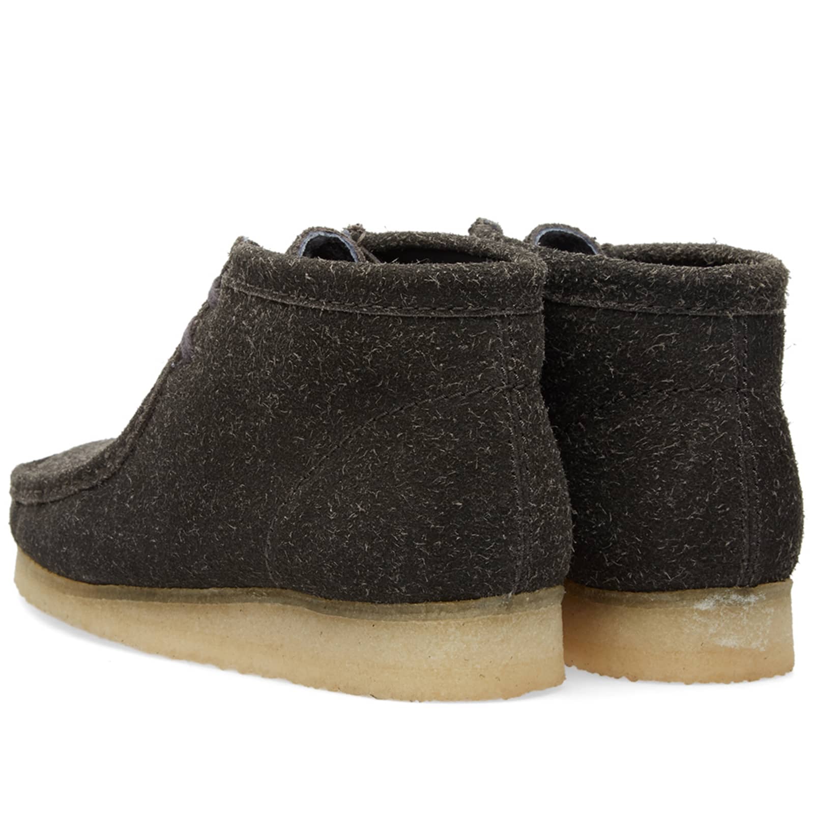 Clarks Originals Wallabee Boot Grey Lined Suede | END. (GB)