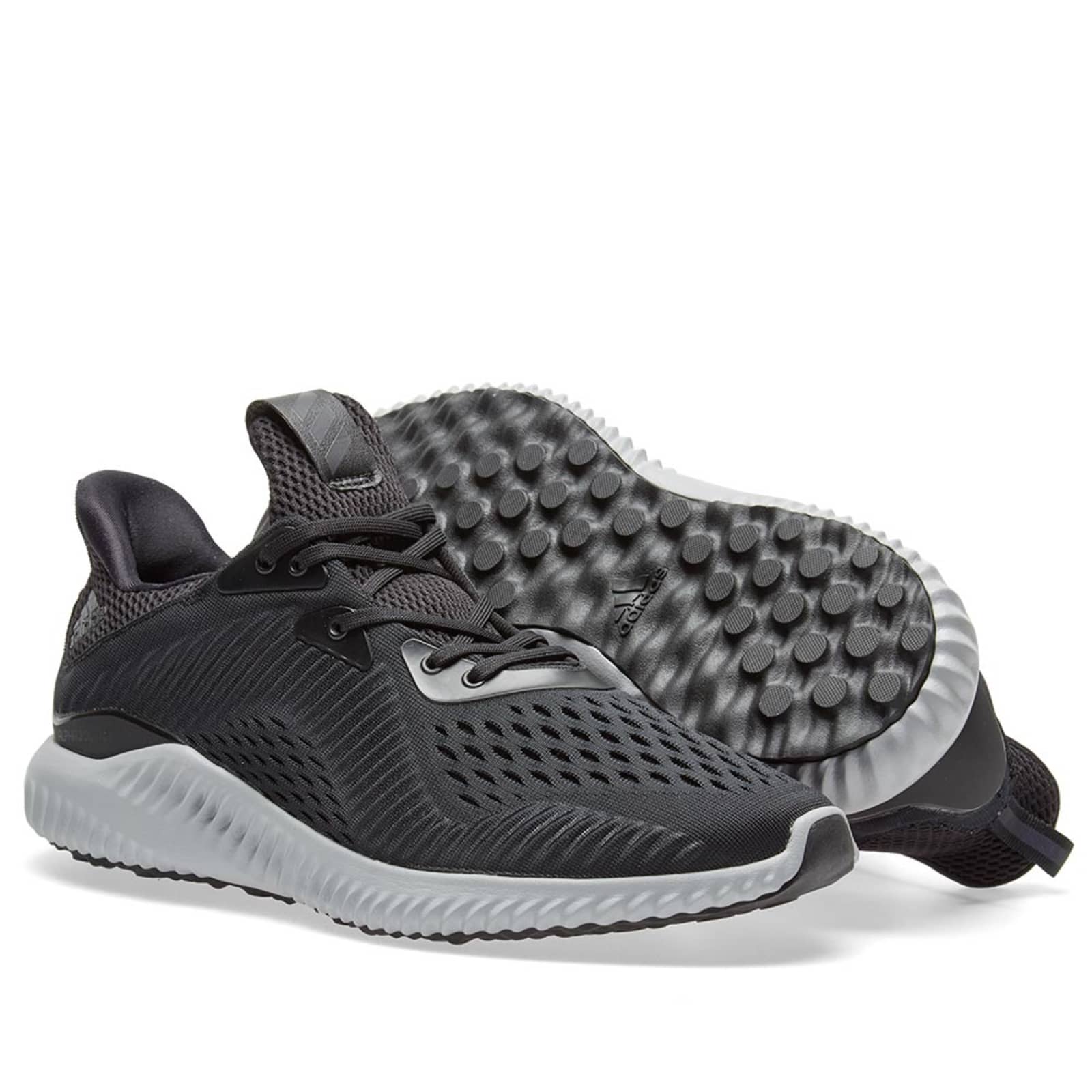 Adidas Alphabounce EM Core Black & White | END. (US)