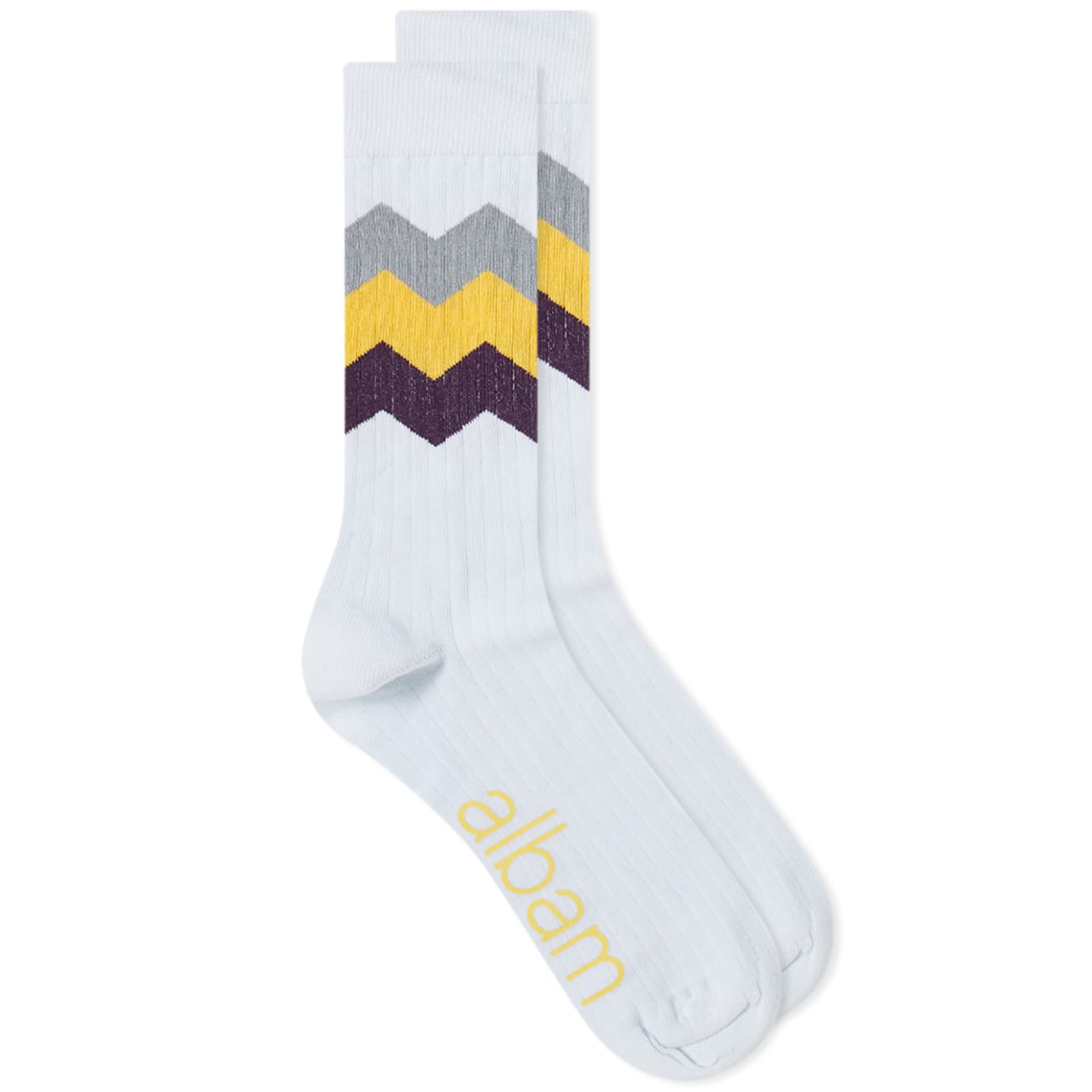 Albam Chevron Sock Ecru | END. (AR)