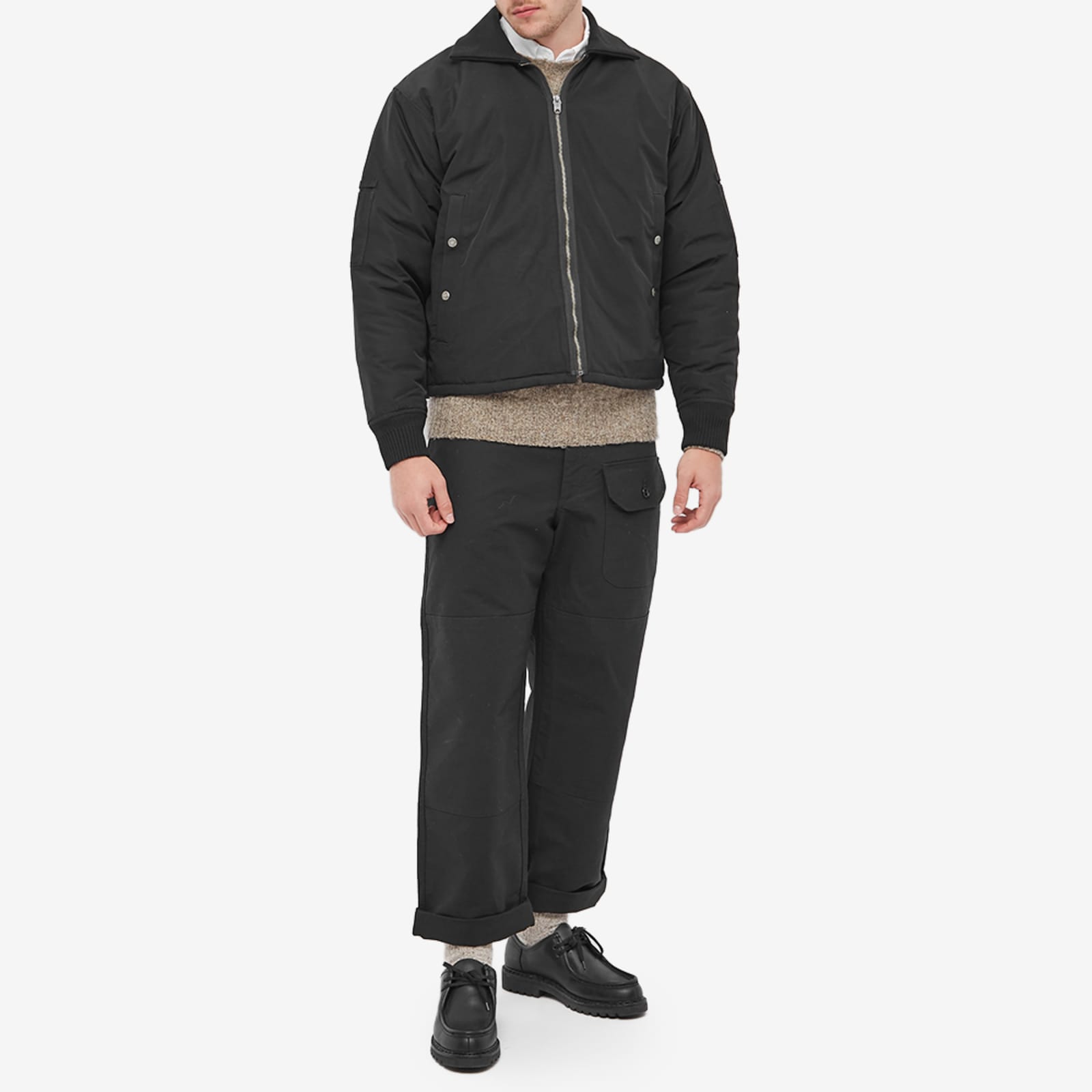 Nigel Cabourn Tank Jacket Black | END. (US)