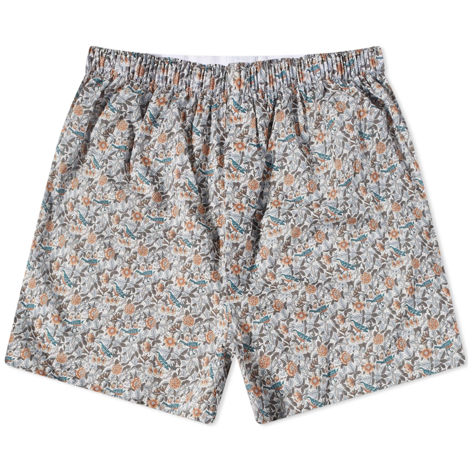 Sunspel Printed Boxer Shorts Liberty Strawberry Tree | END. (US)