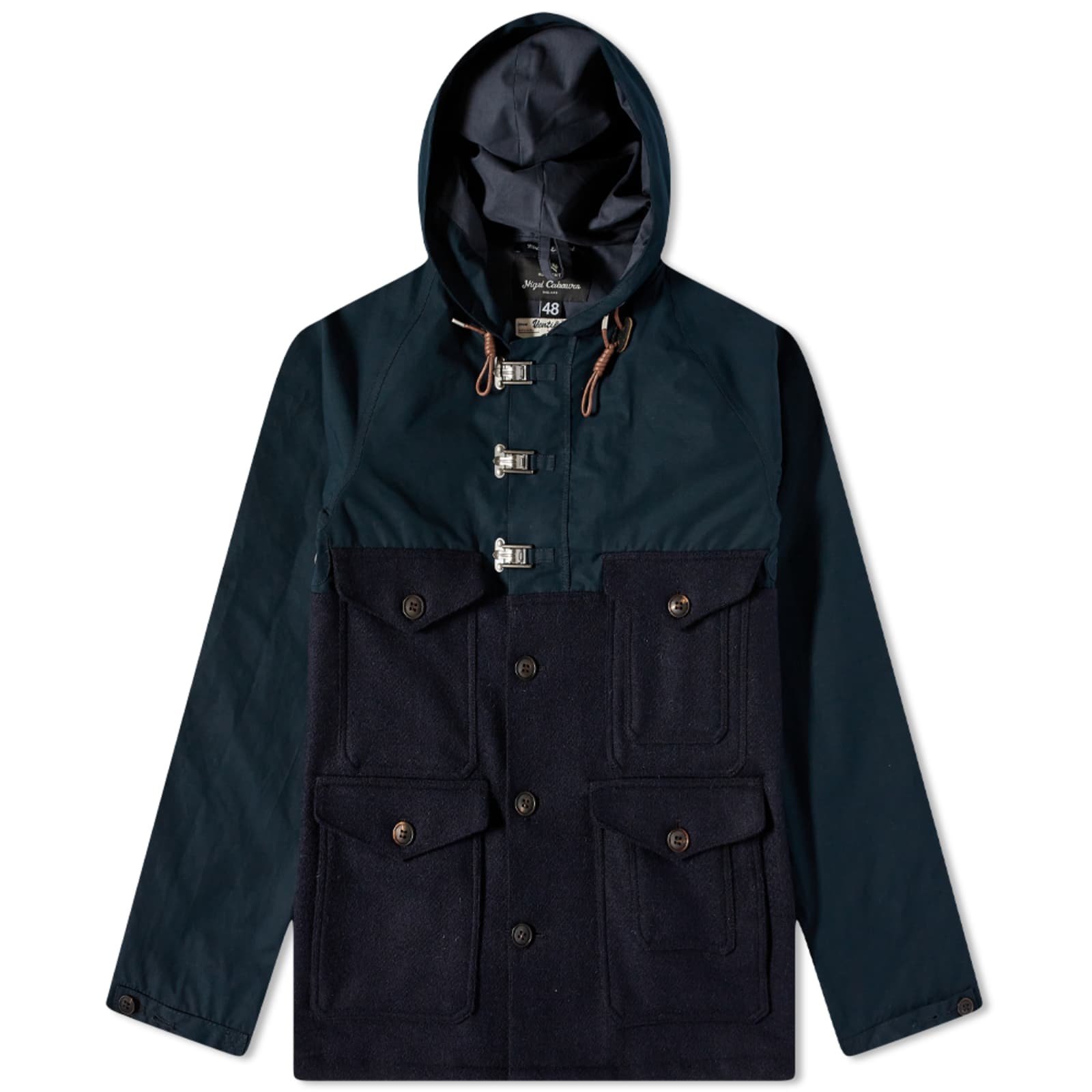 Nigel Cabourn Classic Cameraman Jacket Black Navy | END. (KR)