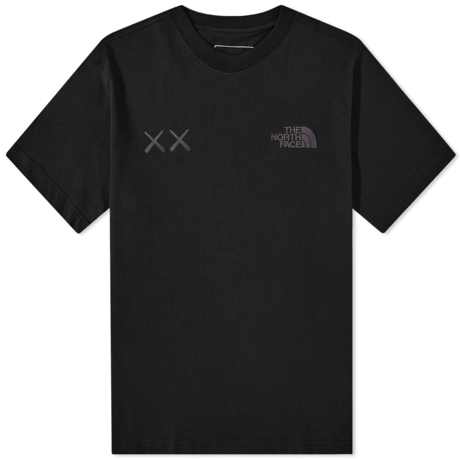 The North Face x KAWS S/S T-Shirt Black | END.