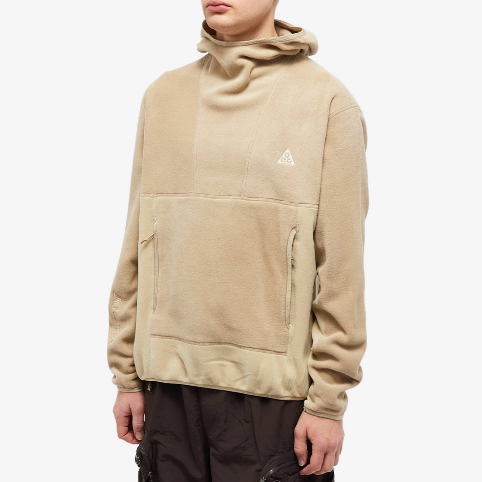 Nike ACG Wolf Tree Fleece Pullover Hoodie Khaki & Limestone | END. (CA)