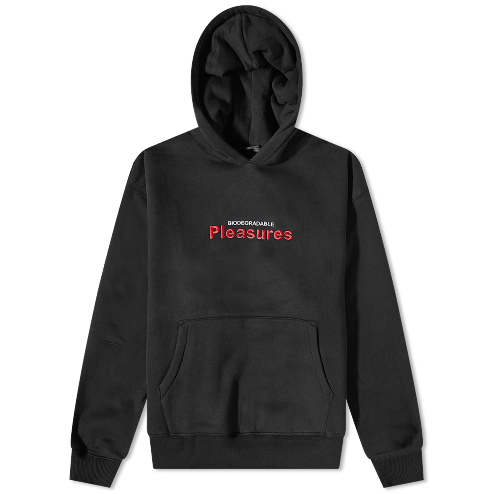 Pleasures Clean Up Hoodie Black END Global 