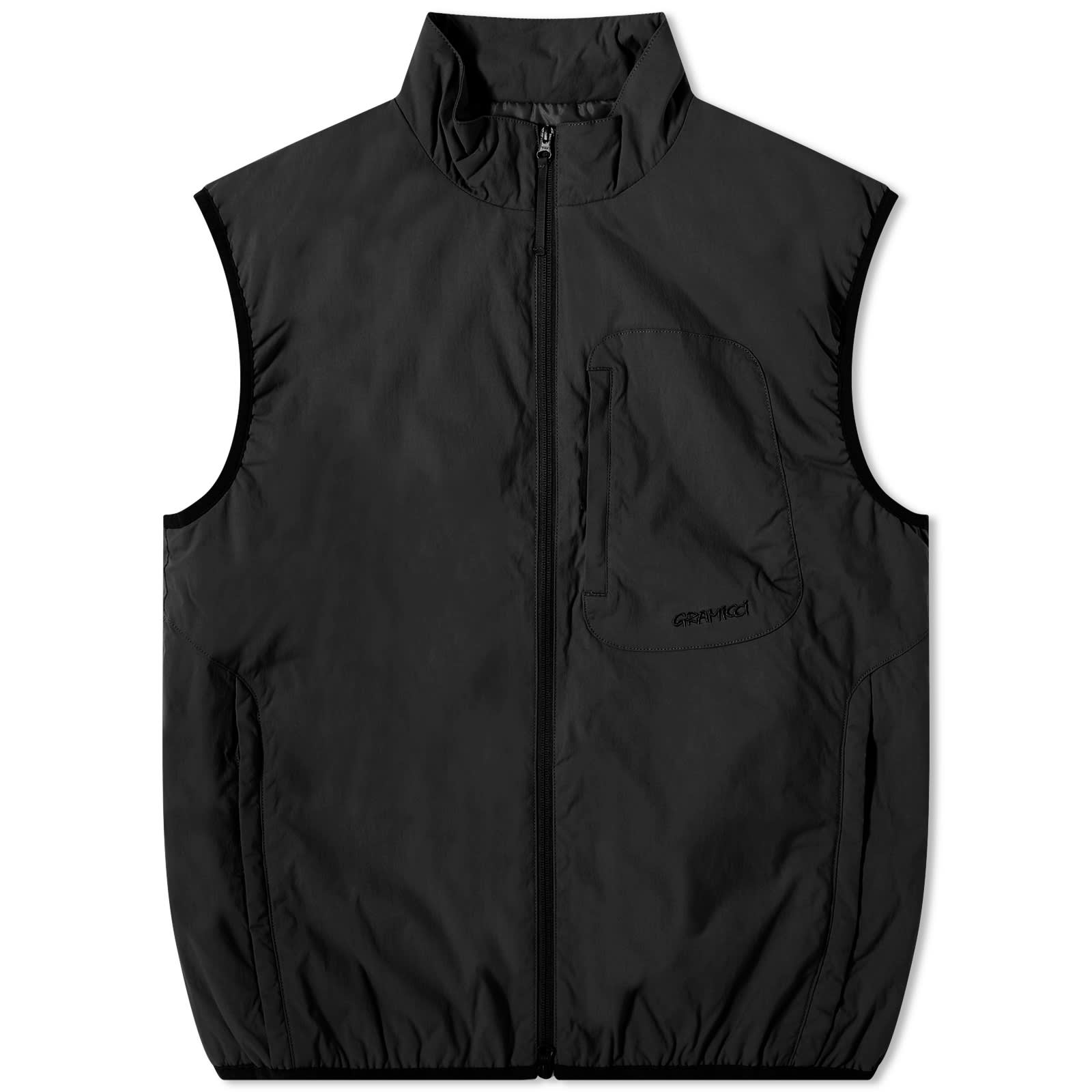 Gramicci Softshell EQT Padding Vest Black | END.