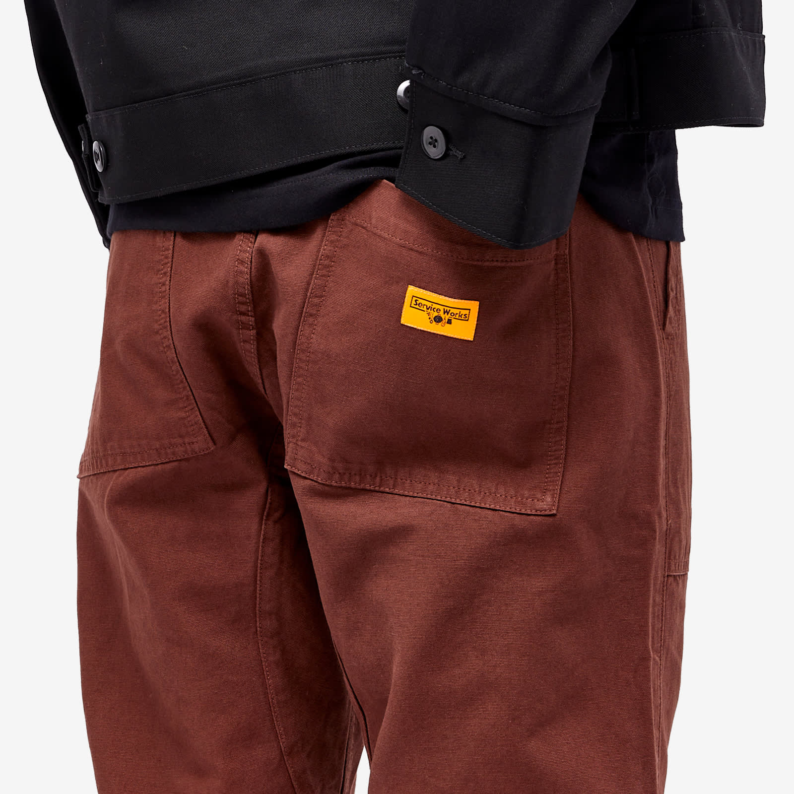 Service Works Classic Canvas Chef Pants Brown | END. (GB)