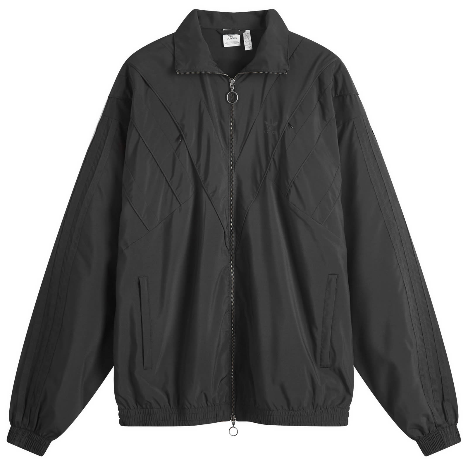 Adidas Rasant Oversized Zip Off Track Top Black | END. (US)