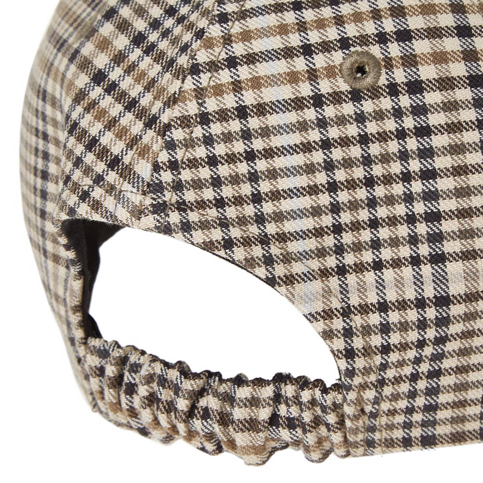 A.P.C. Stan Check Cap Beige | END.