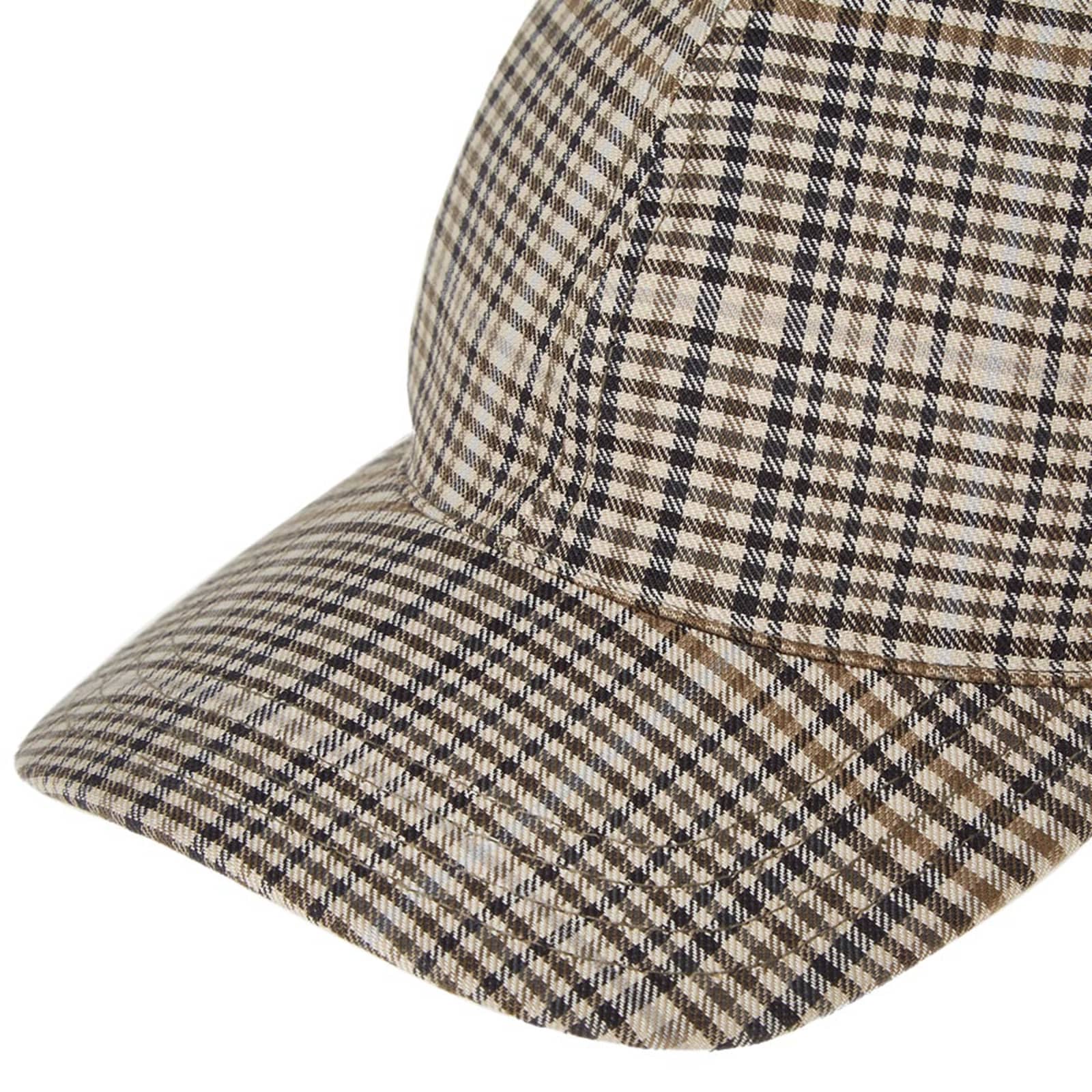 A.P.C. Stan Check Cap Beige | END.