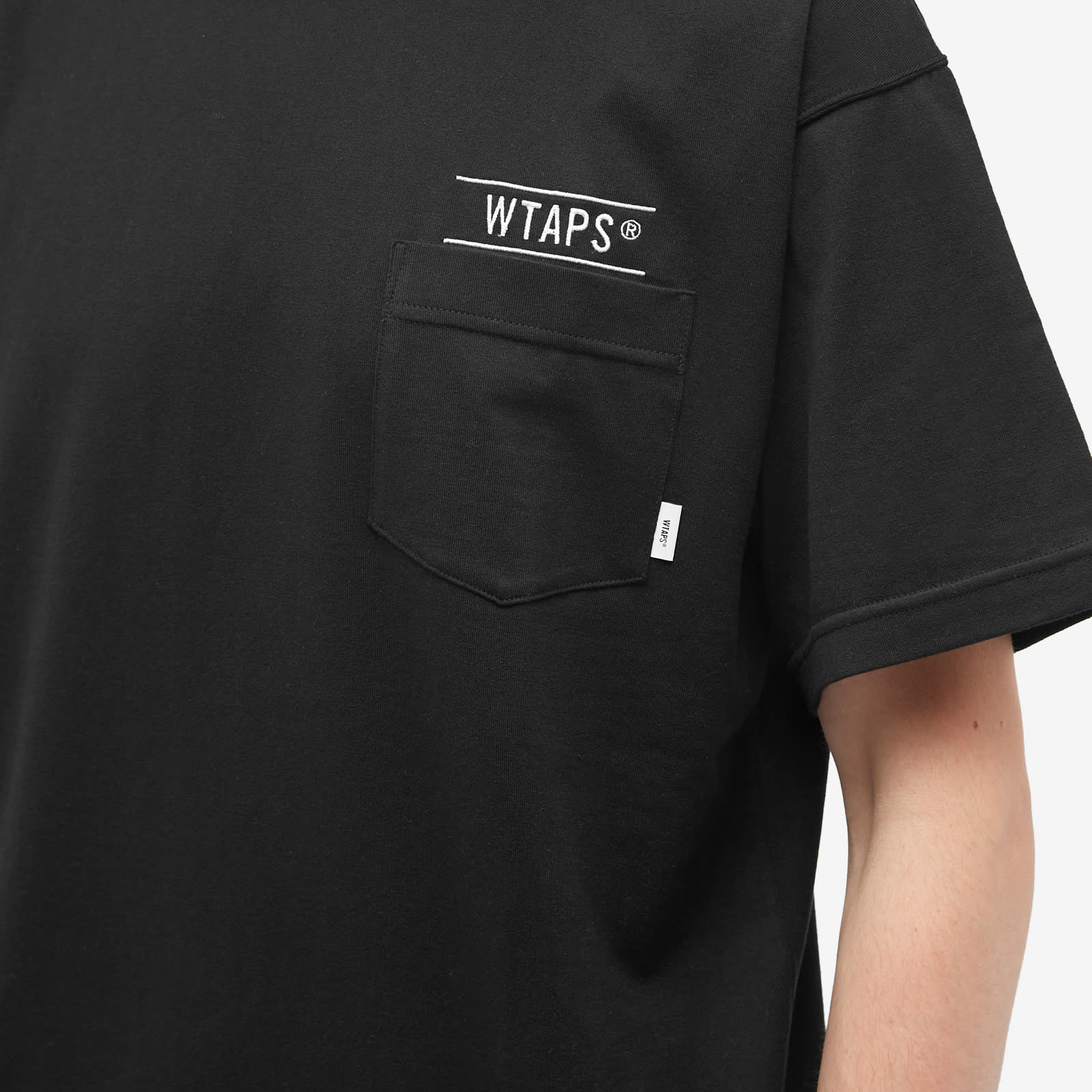WTAPS 27 Logo T-Shirt Black | END. (US)