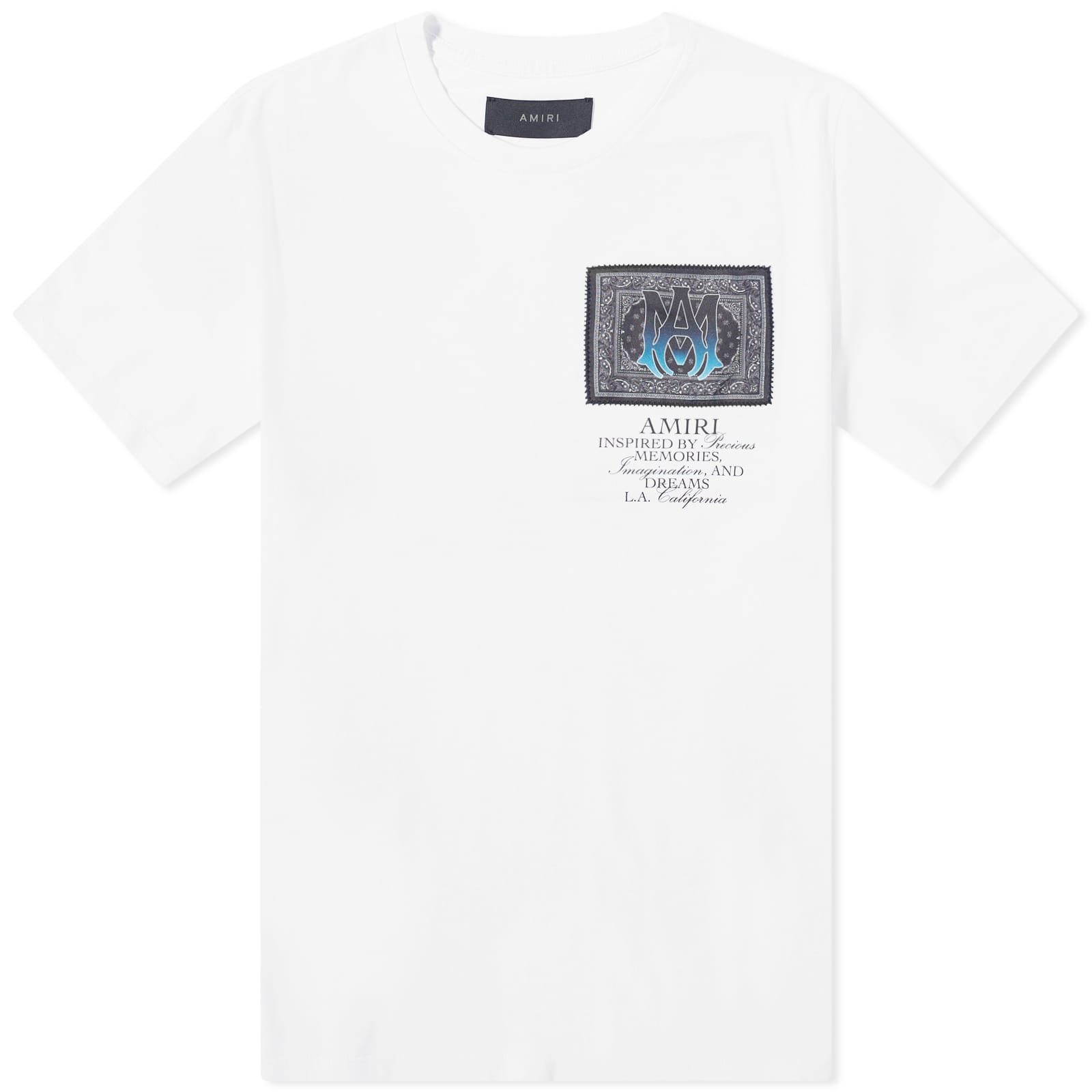 AMIRI MA Bandana T-Shirt White | END. (GB)