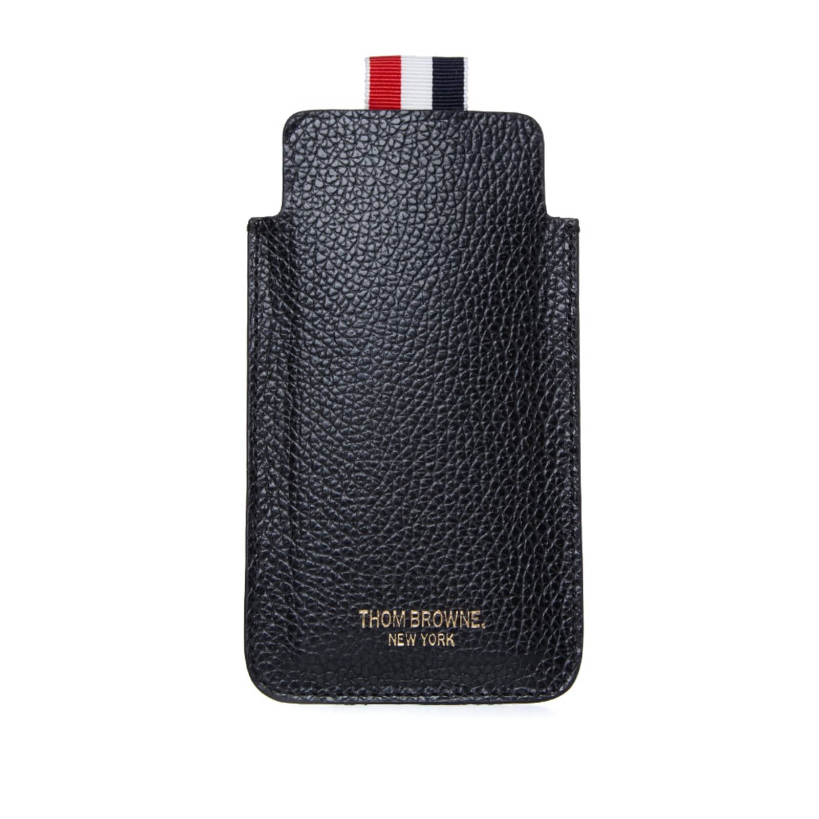 Thom Browne iPhone Case Black Pebble Grain | END.