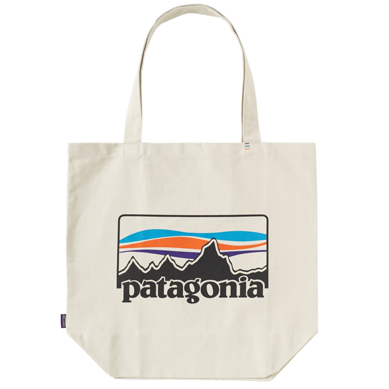 Patagonia '73 Logo Market Tote Bleached Stone | END. (GB)