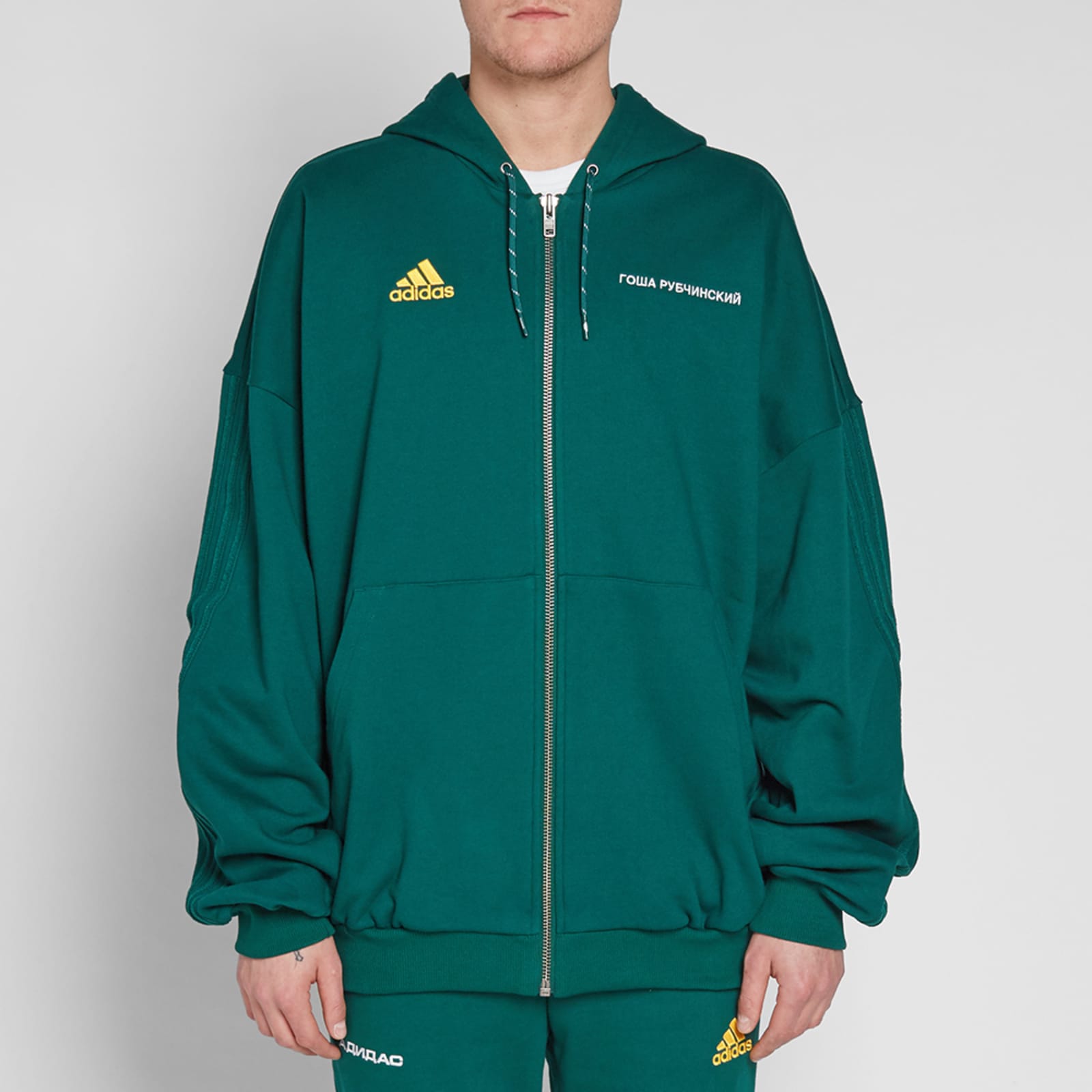 Gosha Rubchinskiy x Adidas Hoody Green | END. (US)