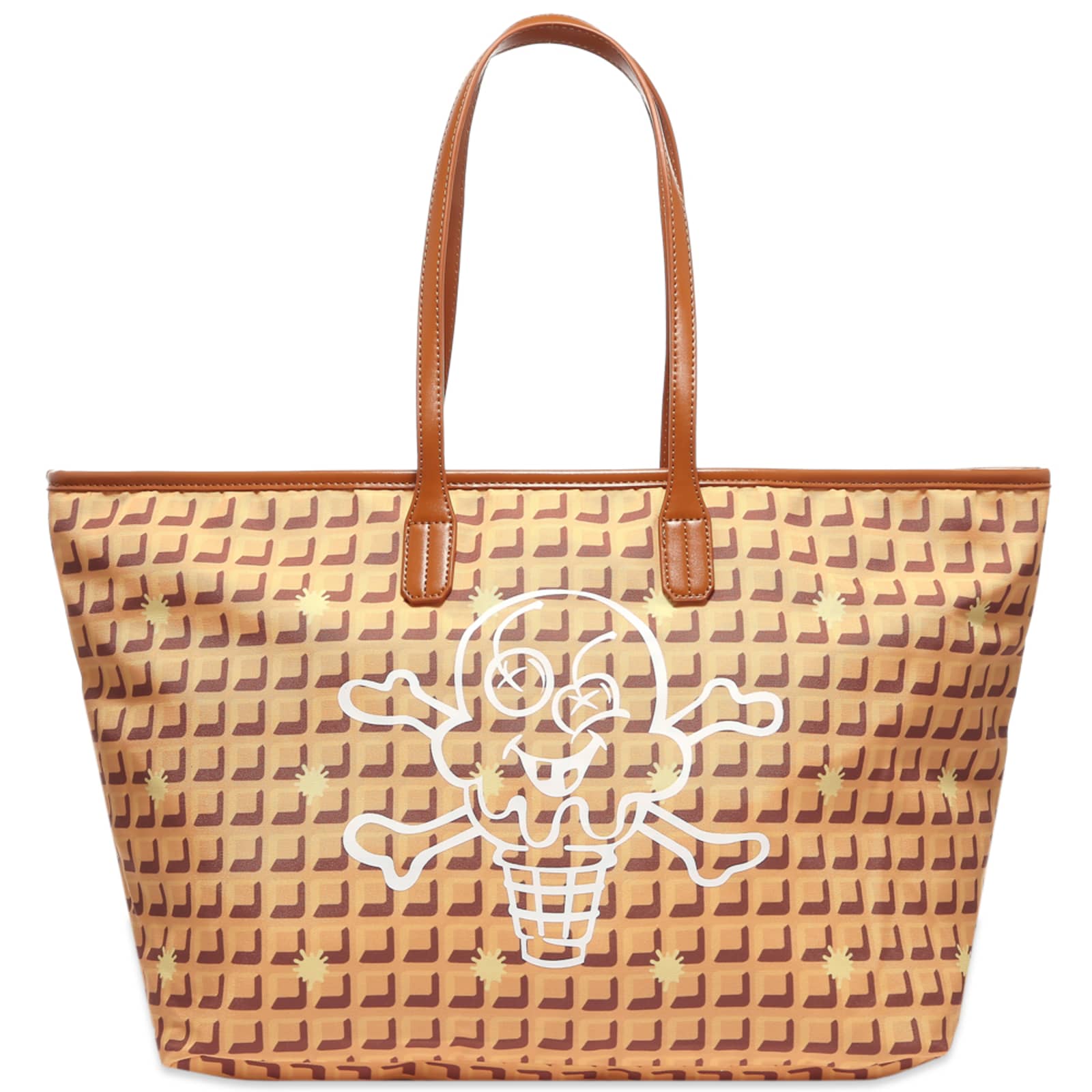 ICECREAM Waffle Tote Bag Natural | END.