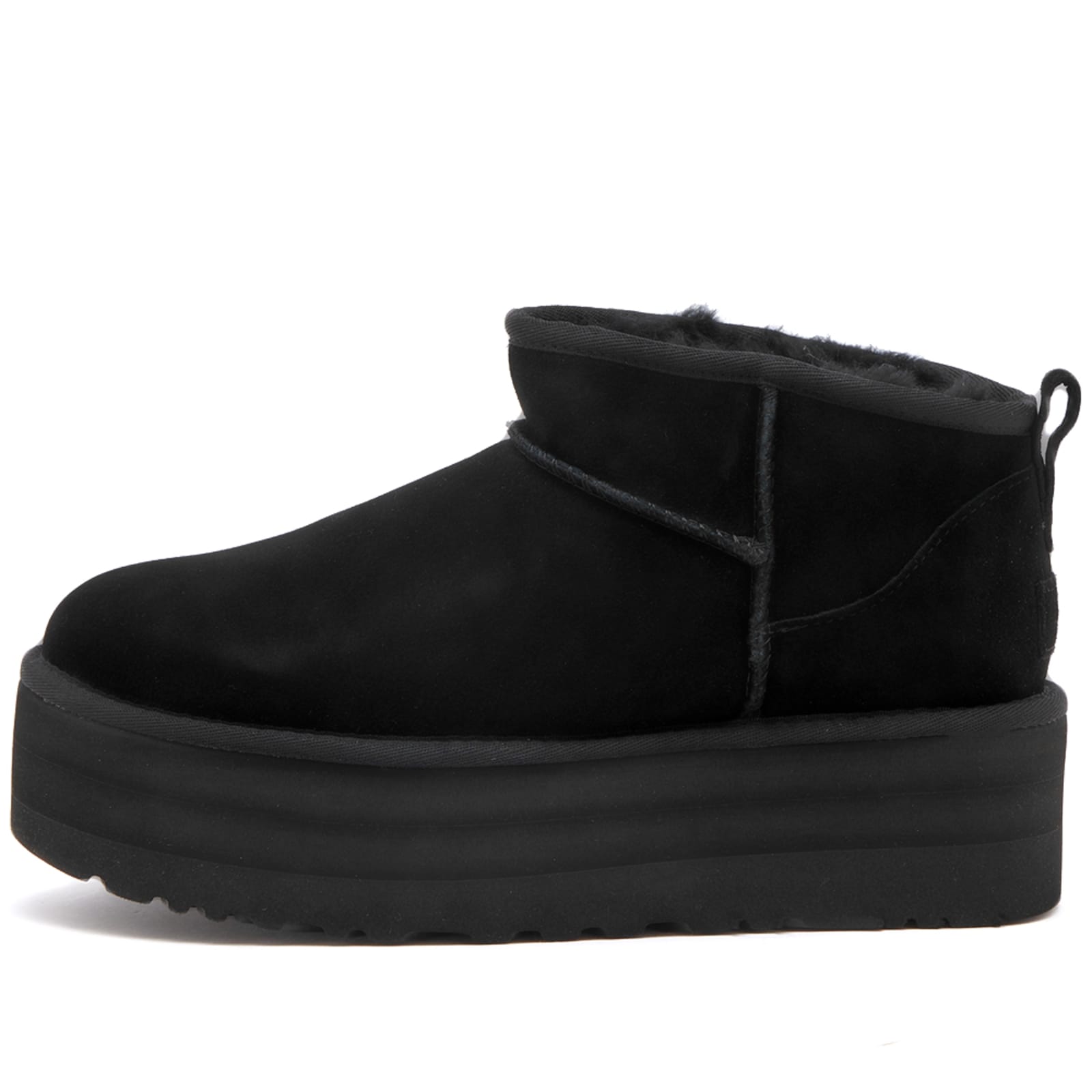 UGG Classic Ultra Mini Platform Black | END. UGG Classic Ultra Mini Platform Black | END.