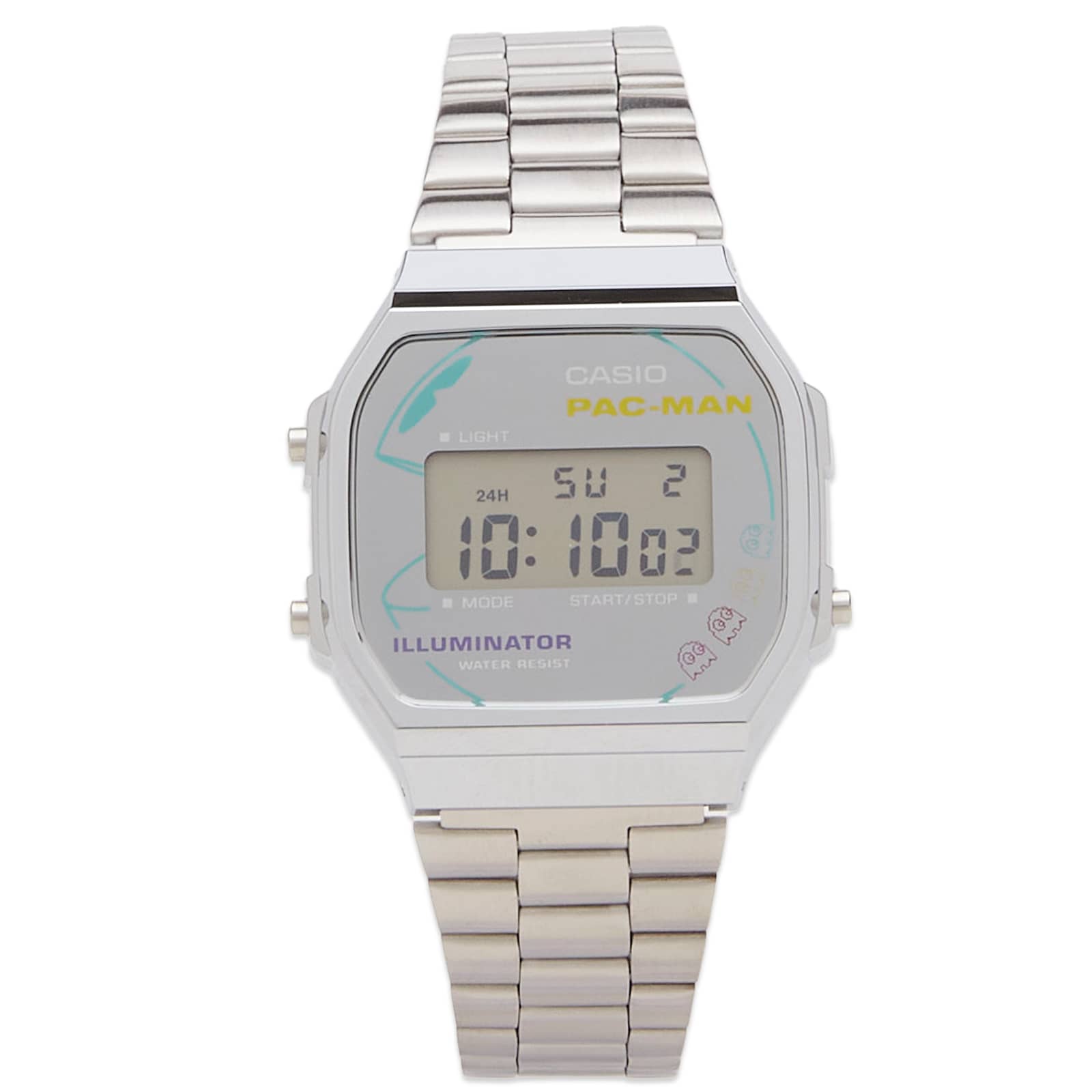 Casio x Pac-Man A168WEPC-7AER Watch Silver | END. (CA)