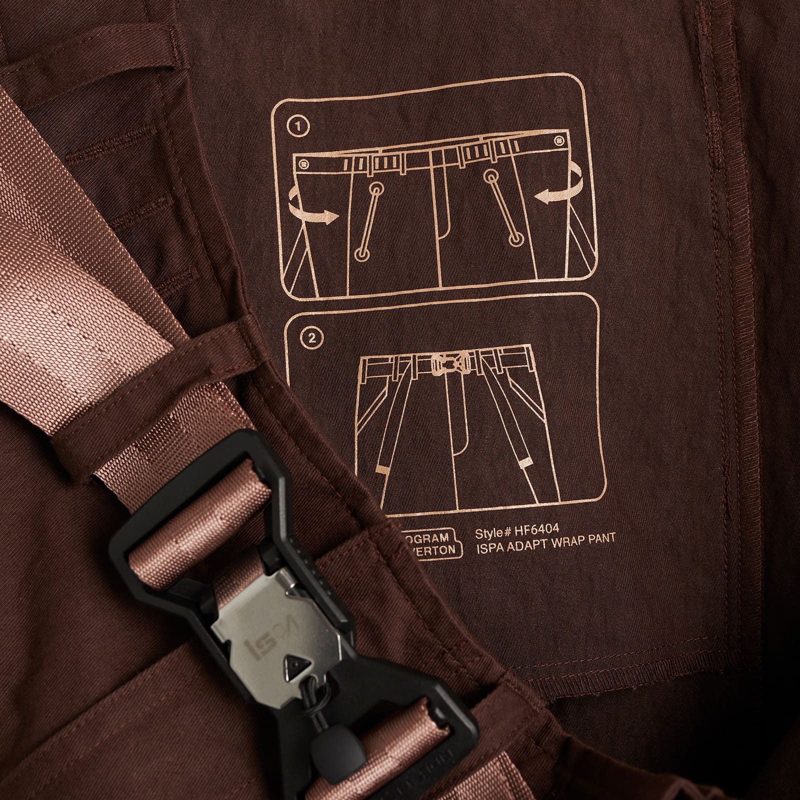 Nike ISPA Adapt Wrap Pant Earth & Smokey Mauve | END. (AU)