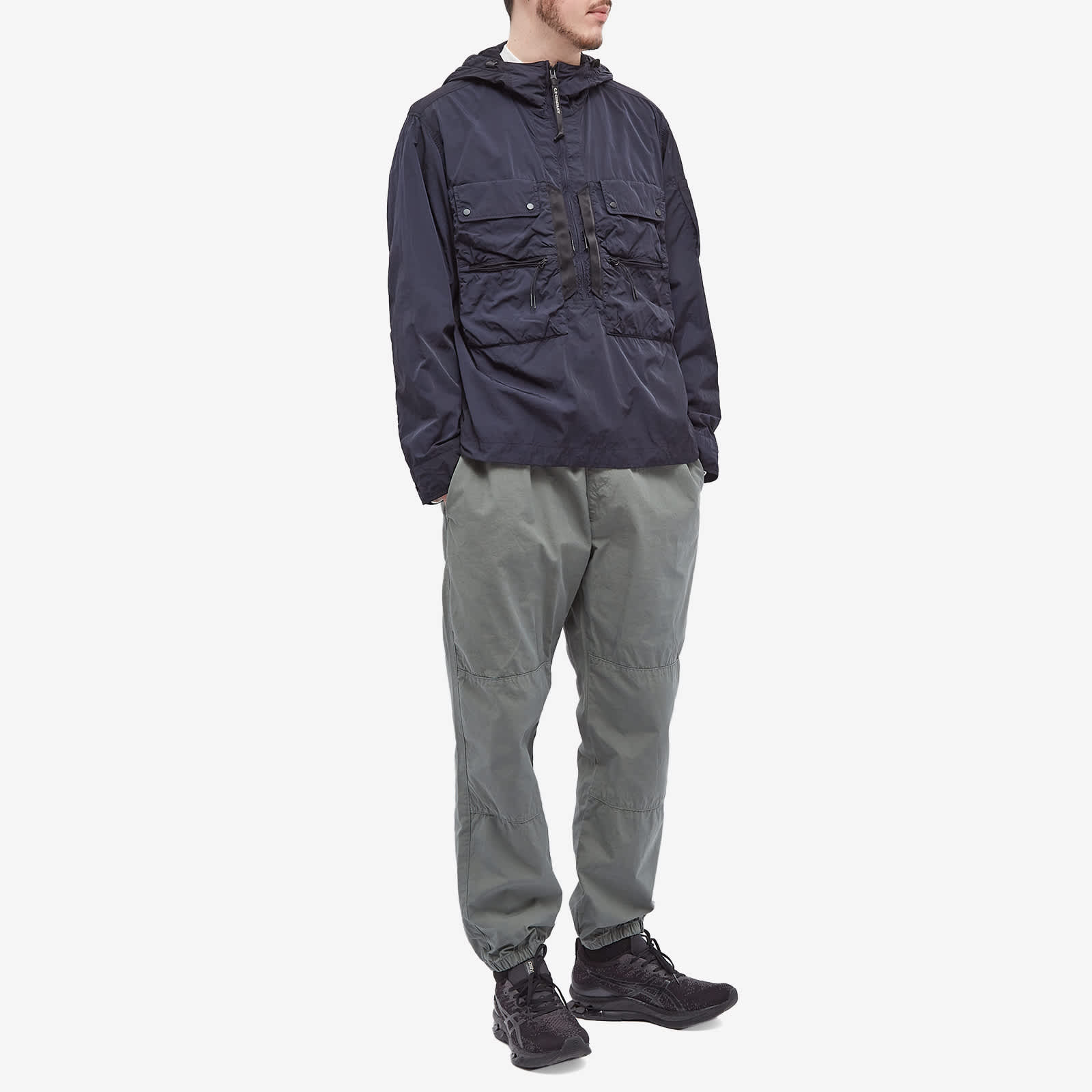 C.P. Company Chrome-R Hooded Jacket Total Eclipse | END. (GB)