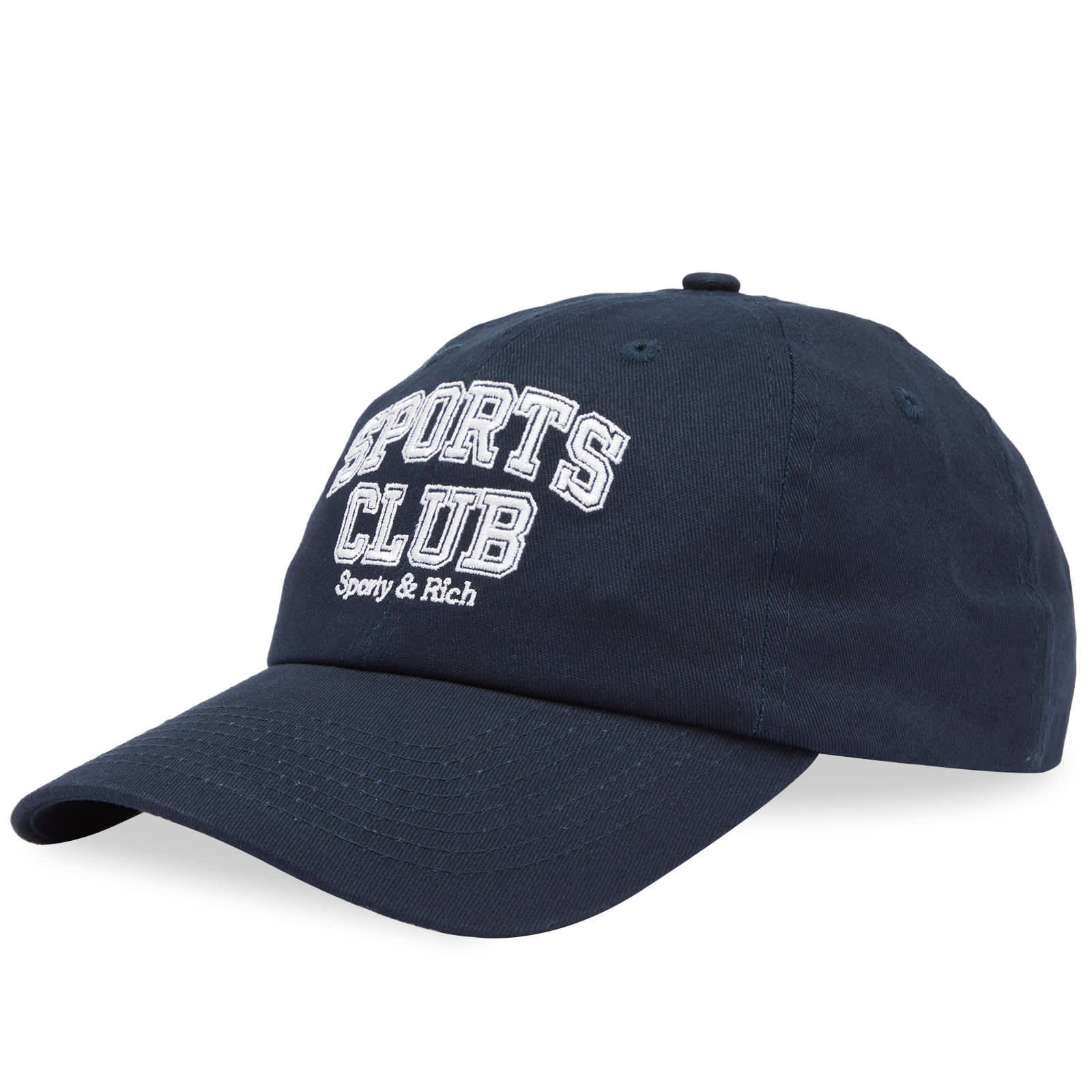 Sporty & Rich Varsity Cap - END. Exclusive Navy & White | END. (US)