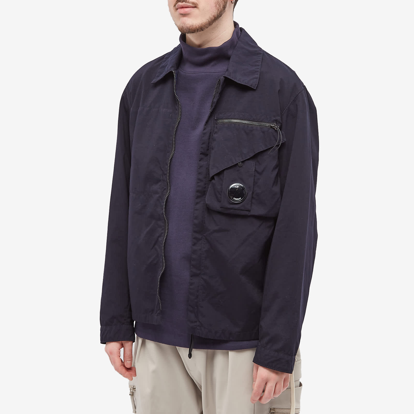 C.P. Company Taylon P Overshirt Total Eclipse | END. (GB)